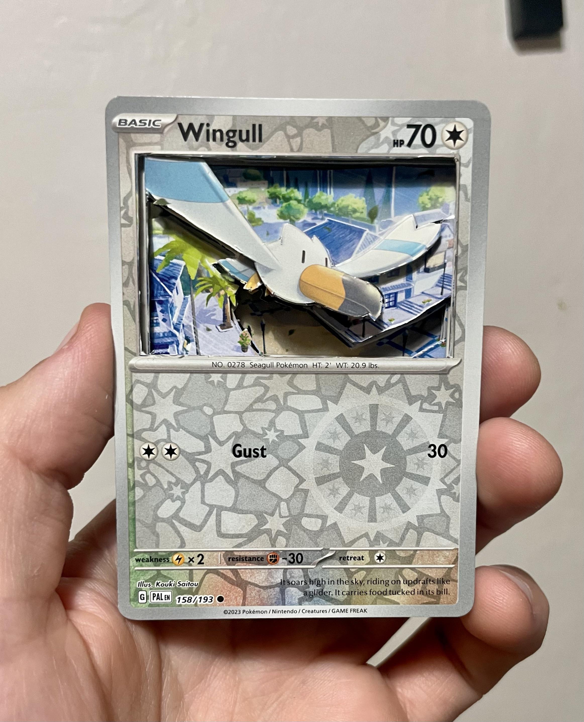 My first attempt at a 3D card | Scrolller