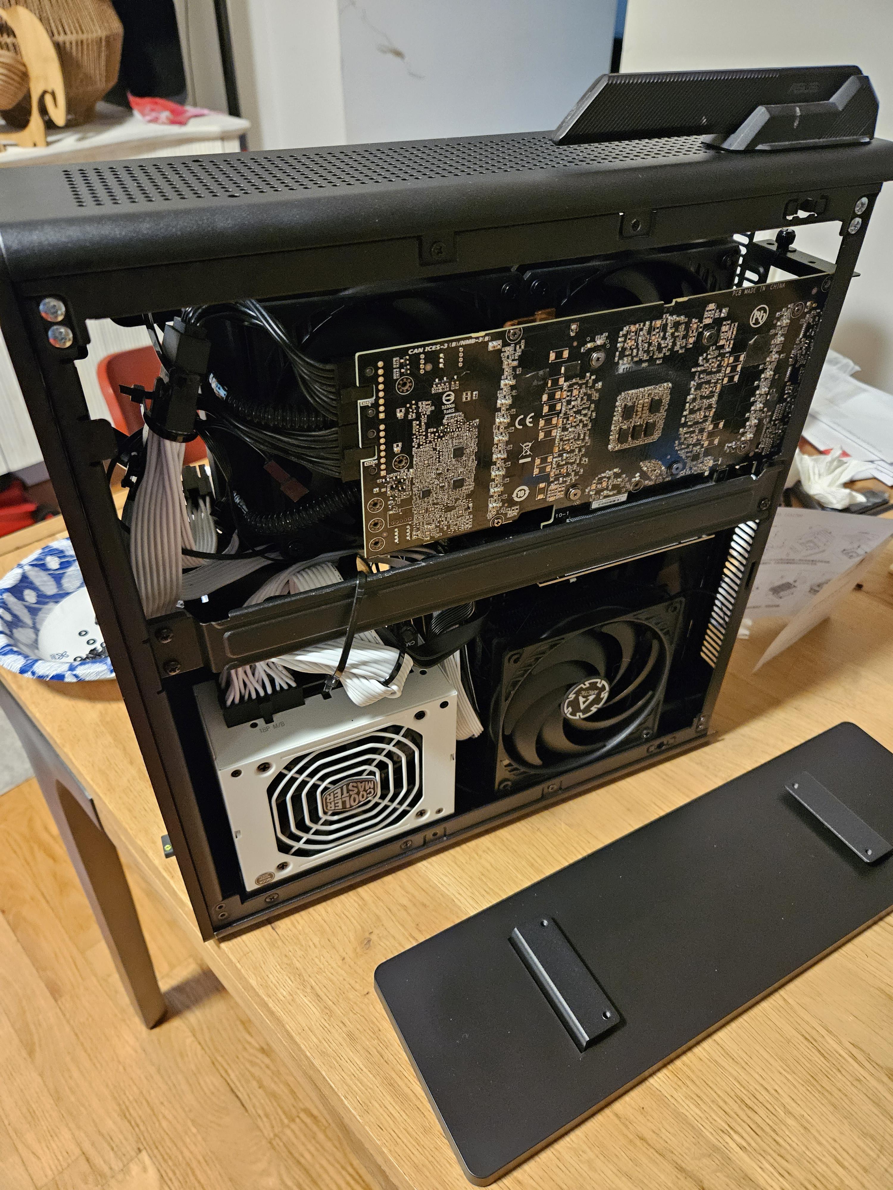 Repurposed Aorus 3080 eGPU with AIO in Fractal Ridge | Scrolller