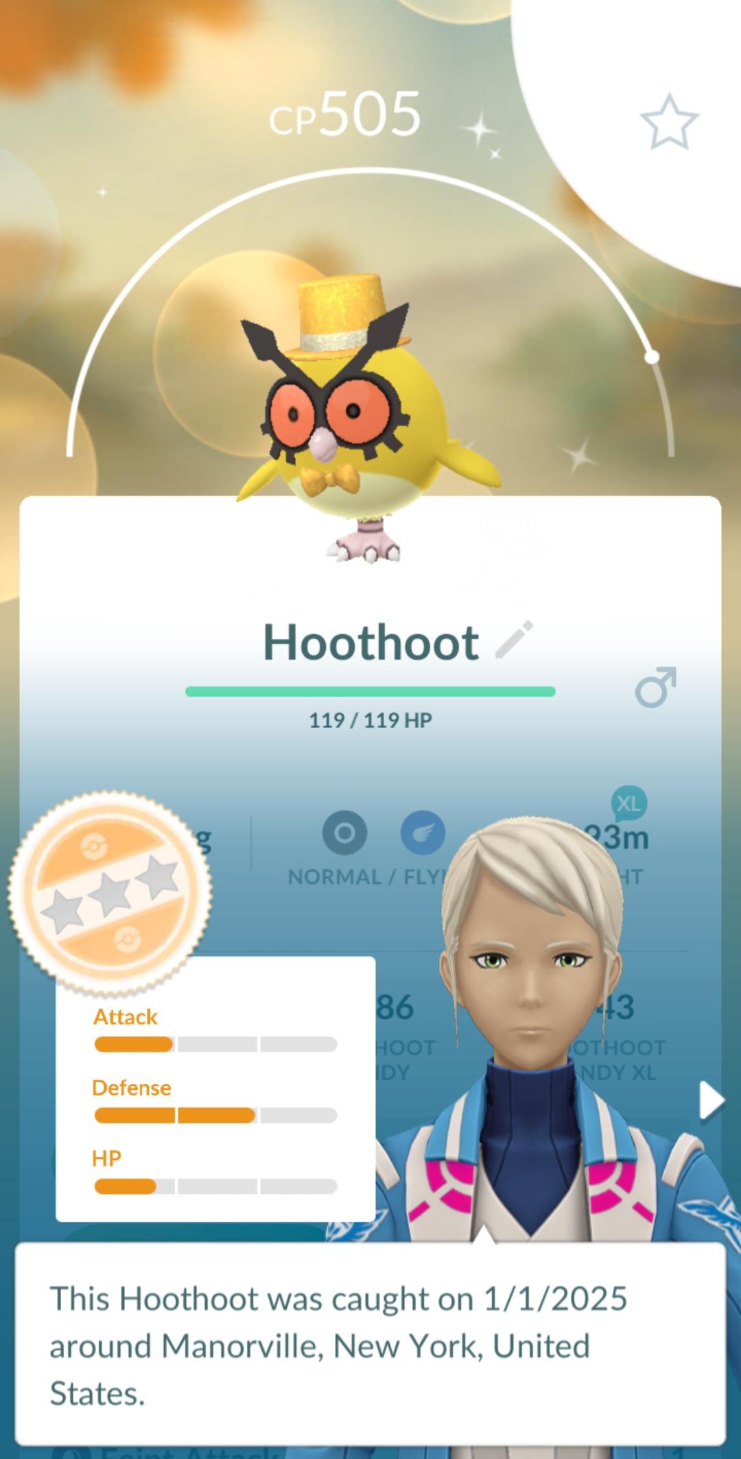 Hoothoot Shiny FTW! | Scrolller