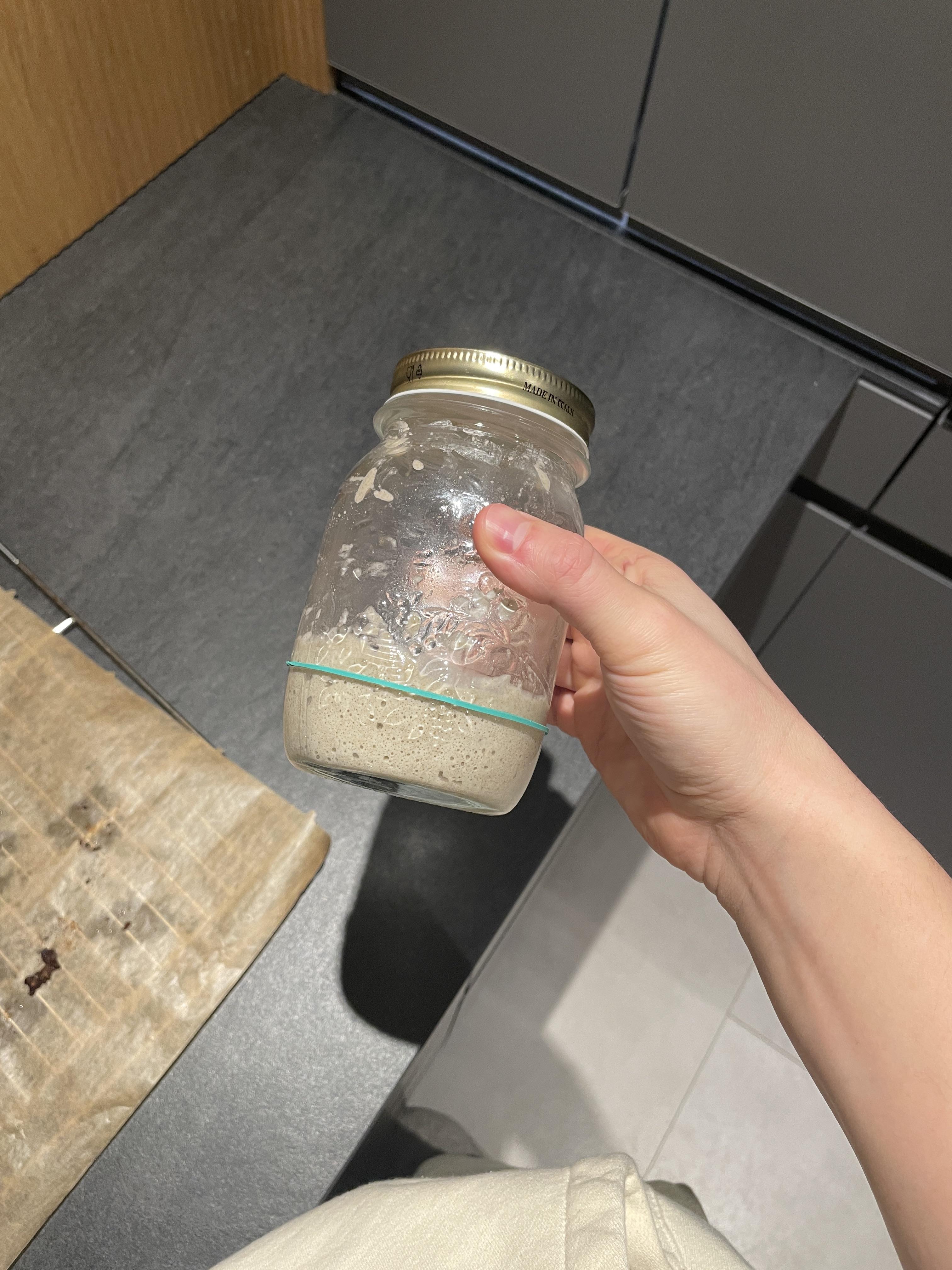 Rye starter too thick? | Scrolller