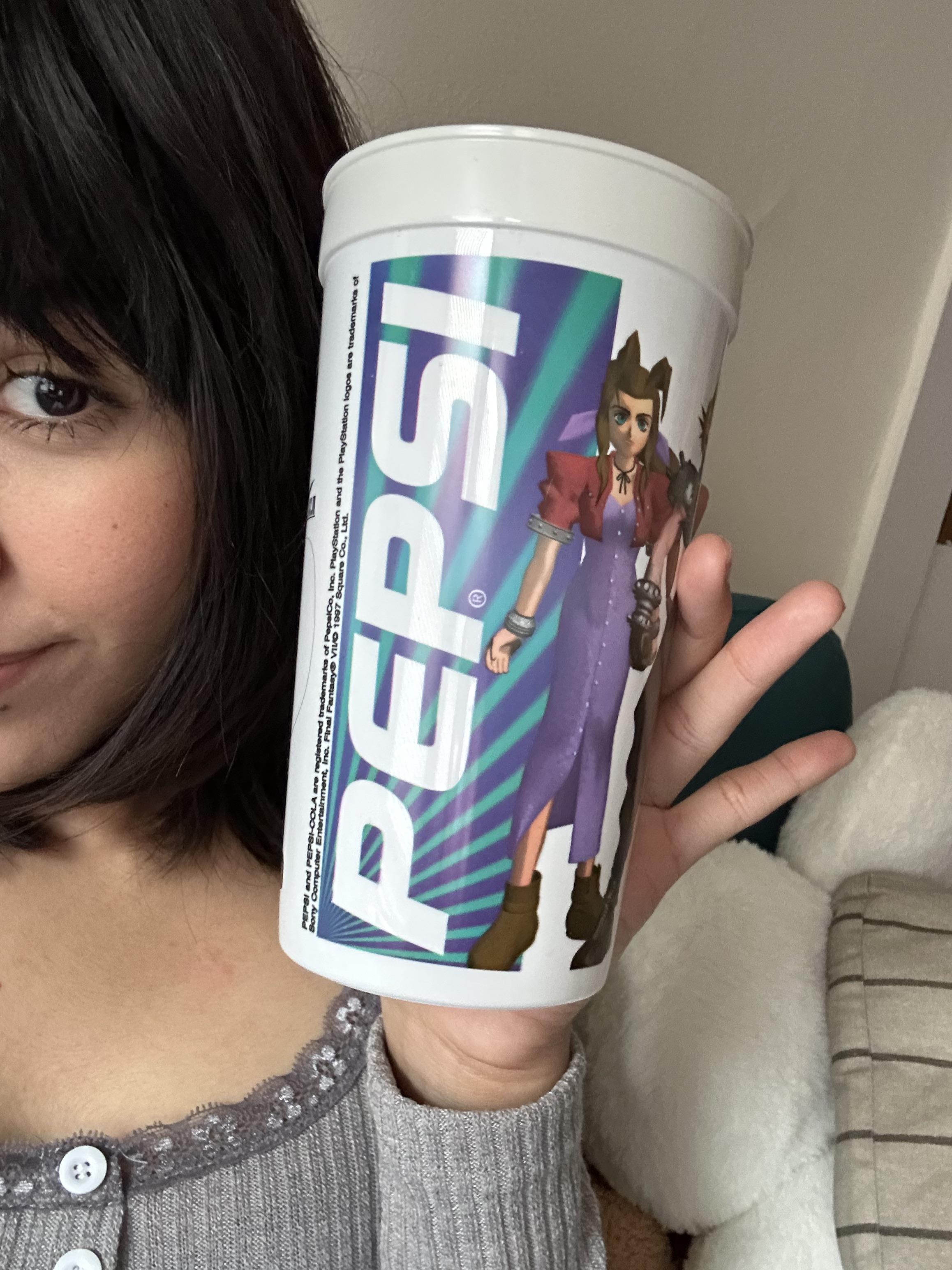 FINALLY GOT THE FF7 1997 PEPSI CUP!!!!! | Scrolller