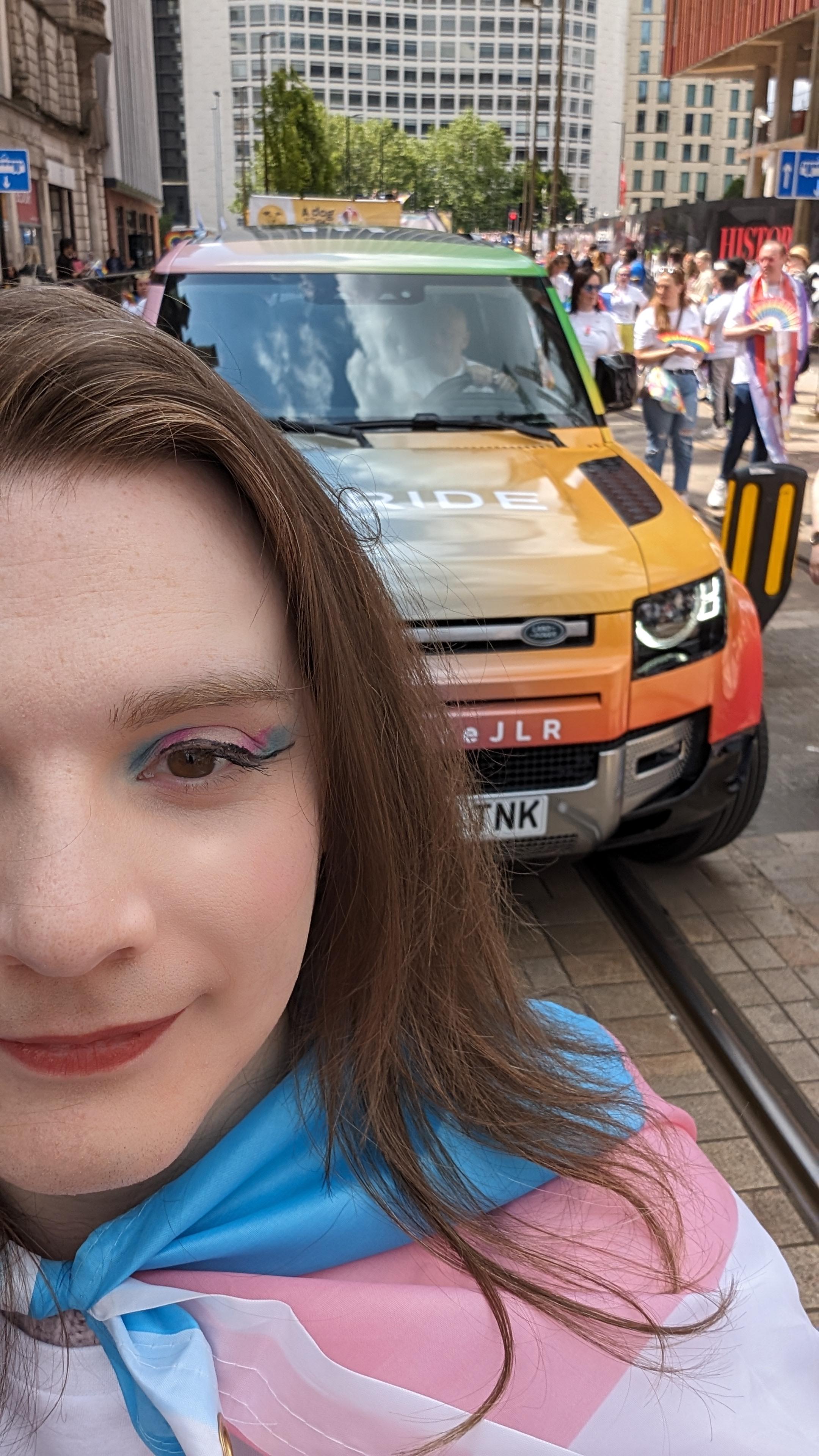 Joined my first pride parade as part of my work! Felt very loved ️ | Scrolller