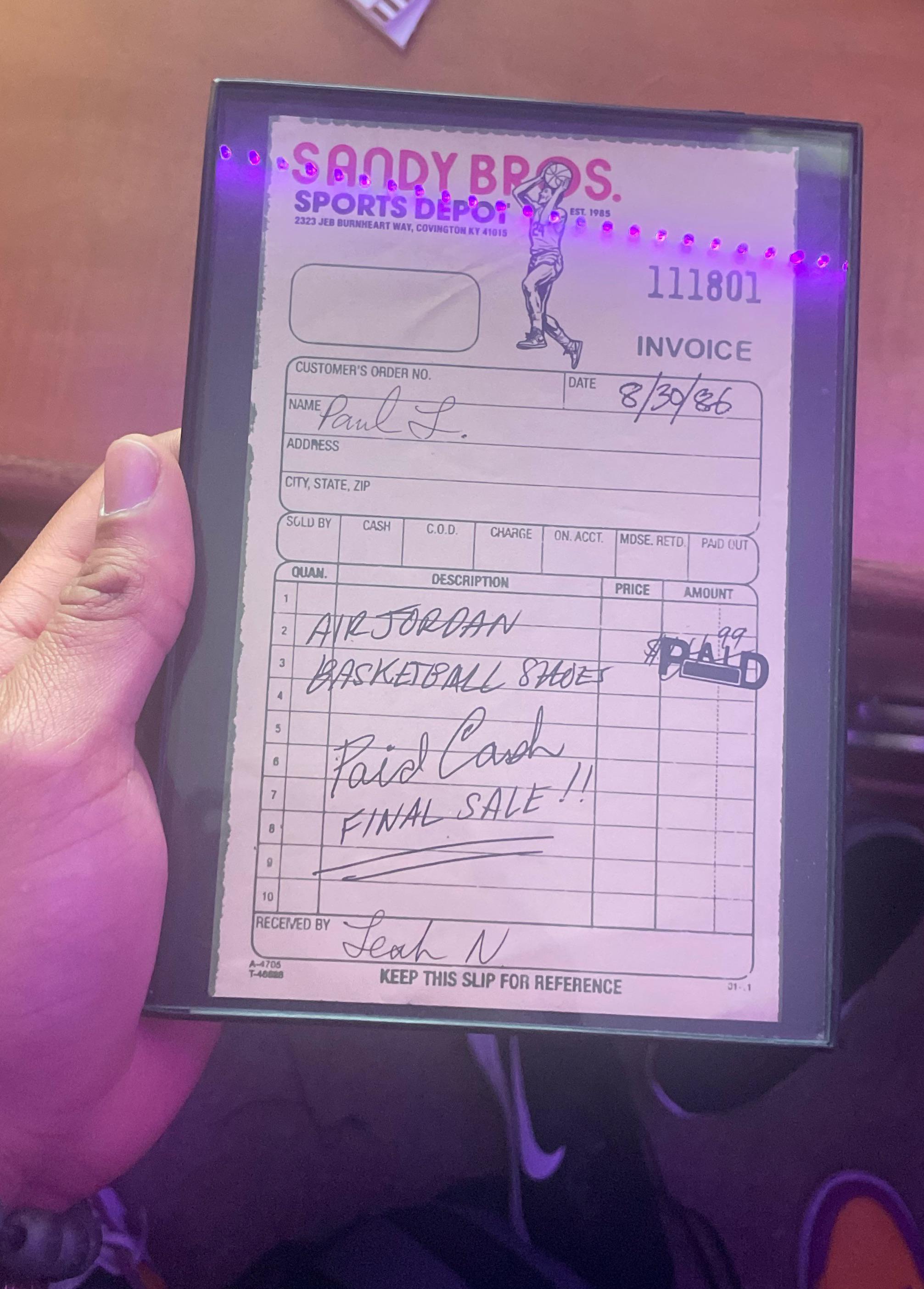 Paper and receipt look great in frames 🔥🔥 | Scrolller