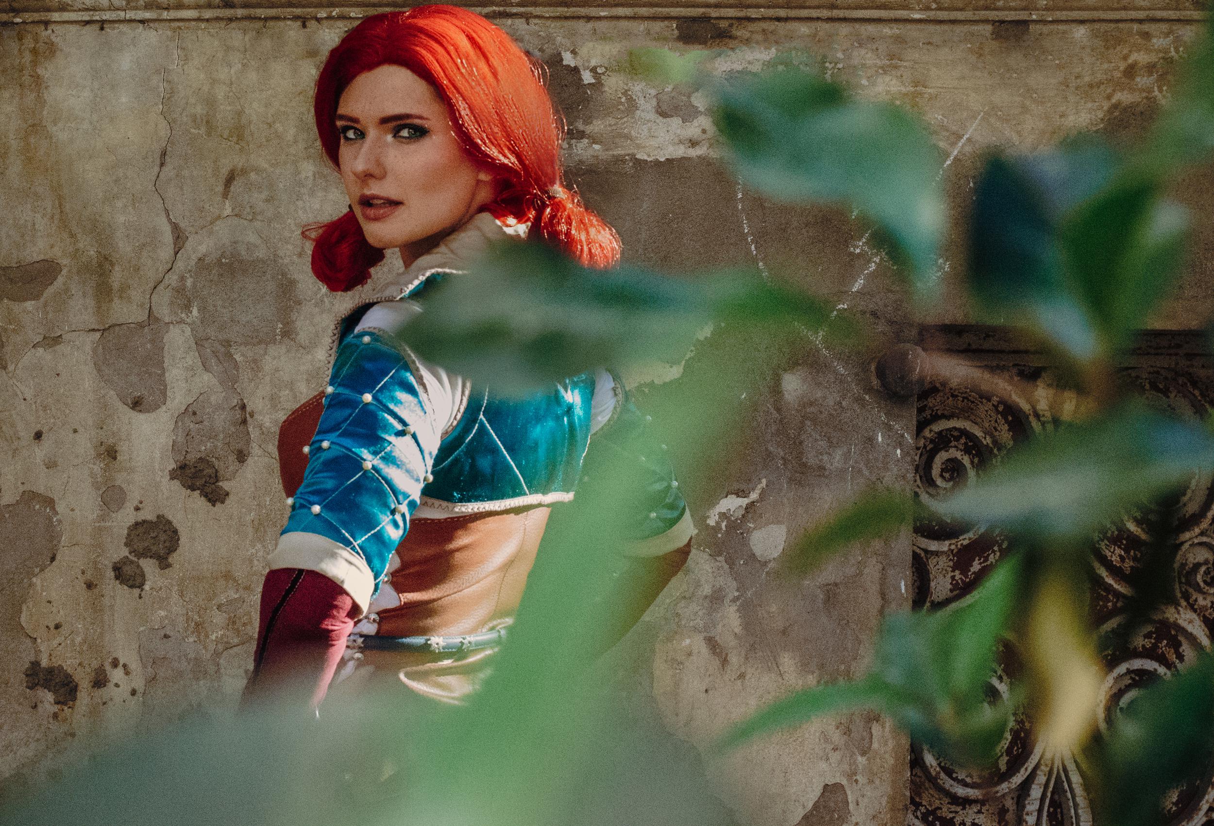 Triss Merigold Cosplay| Hand-made| French Riviera | Scrolller