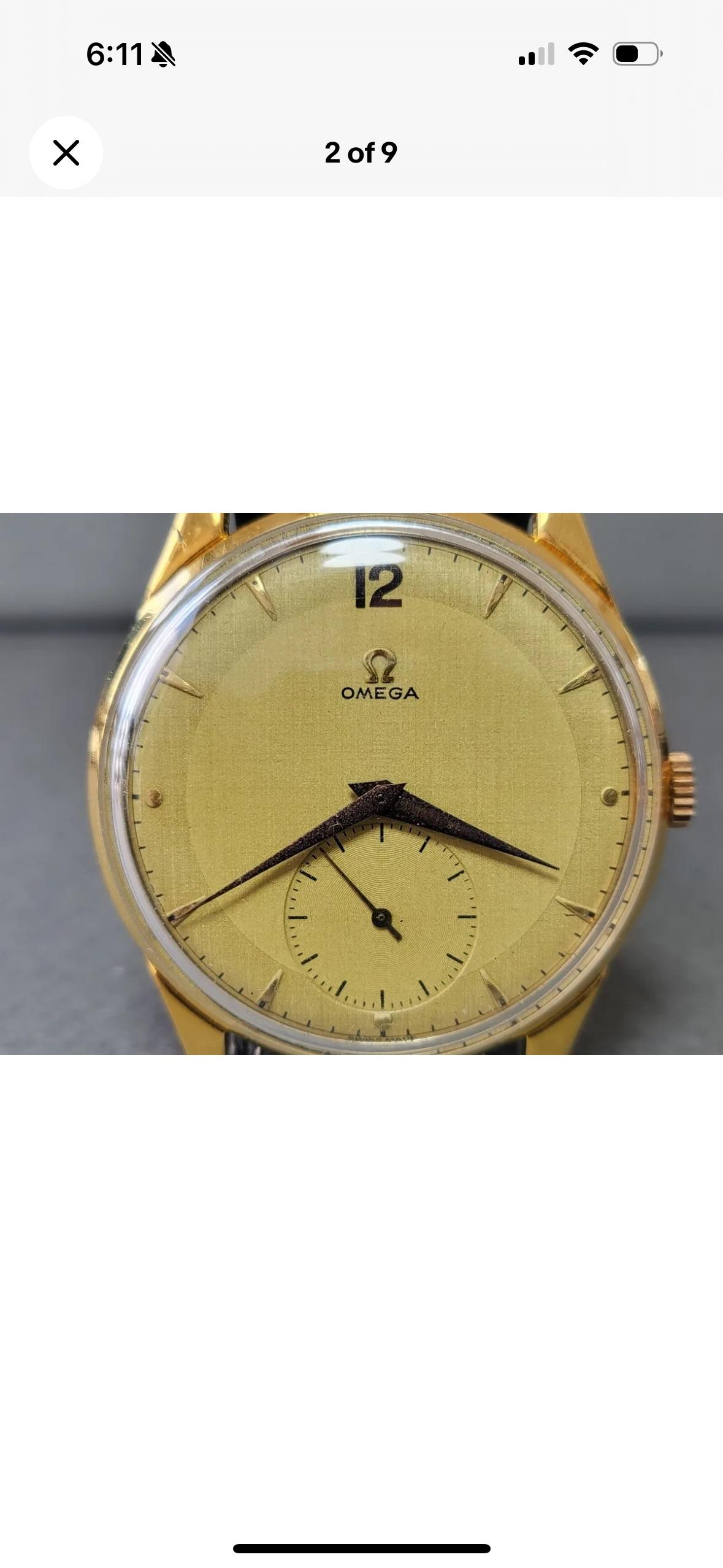 [ Identify] Omega Jumbo 1940’s | Scrolller