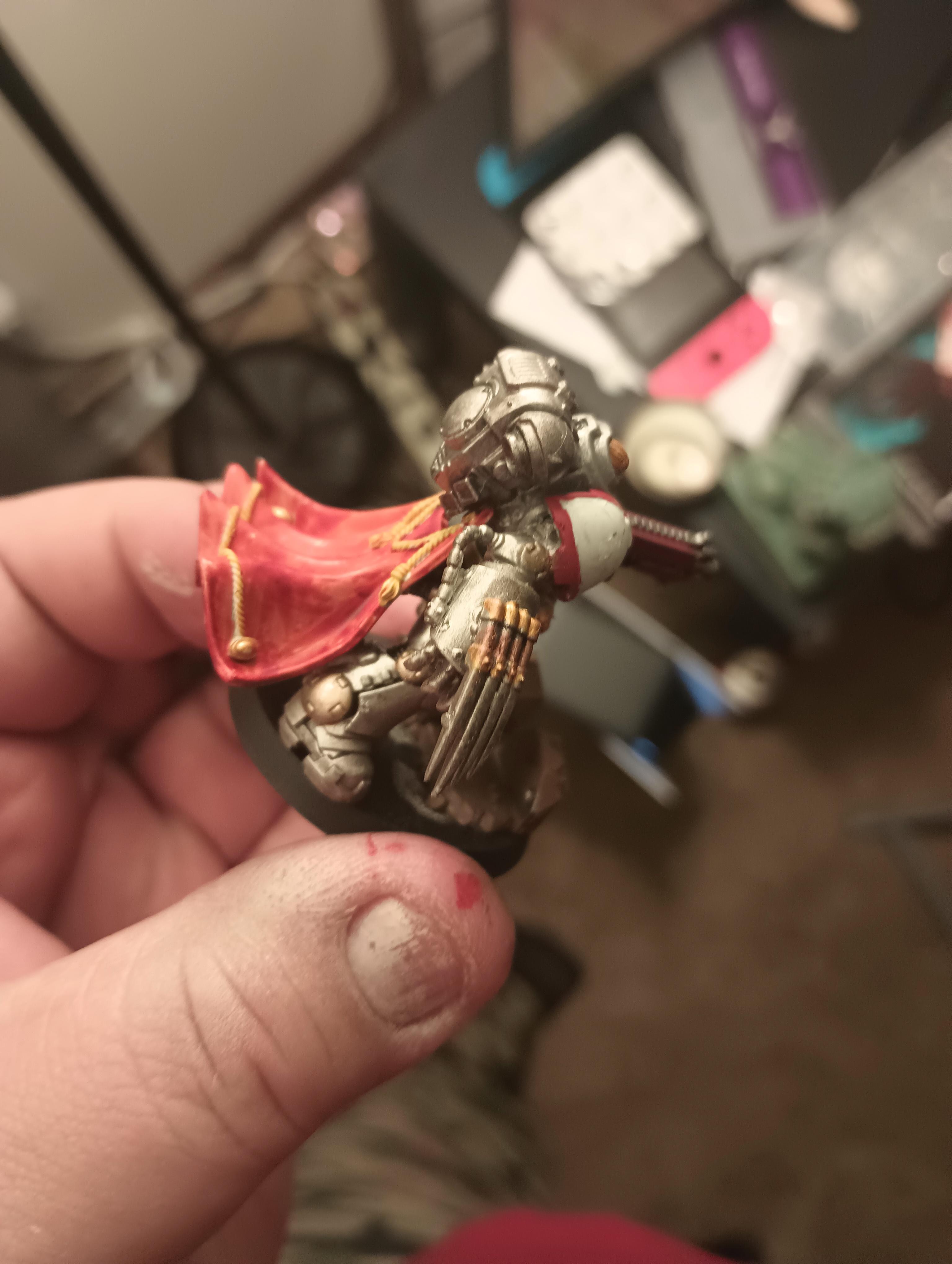 Finished the commander for my Iron Snakes, Bob'an Kallas. Based off of my late grandfather ...