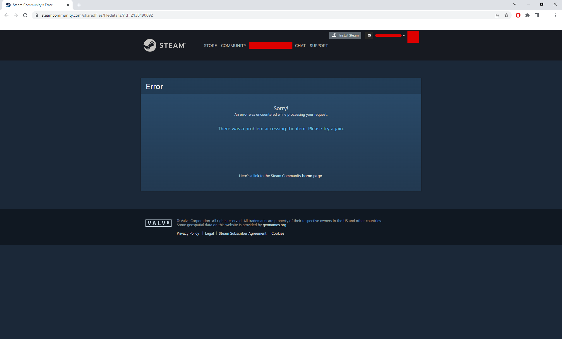 I'm experiencing a launcher problem | Scrolller