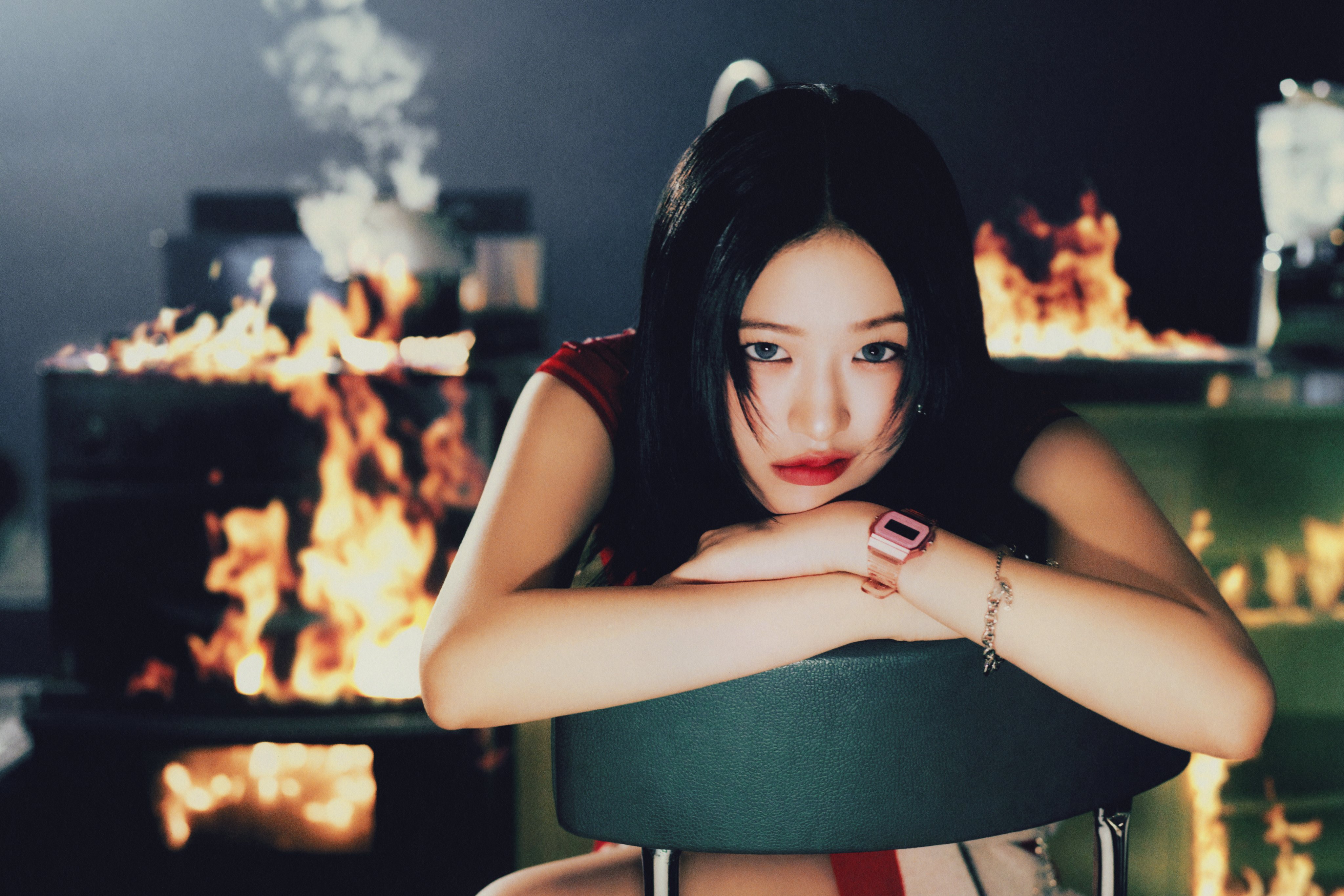 IVE - The 3rd EP: IVE EMPATHY (Concept Photo 1 - Gaeul, Leeseo, Yujin) | Scrolller