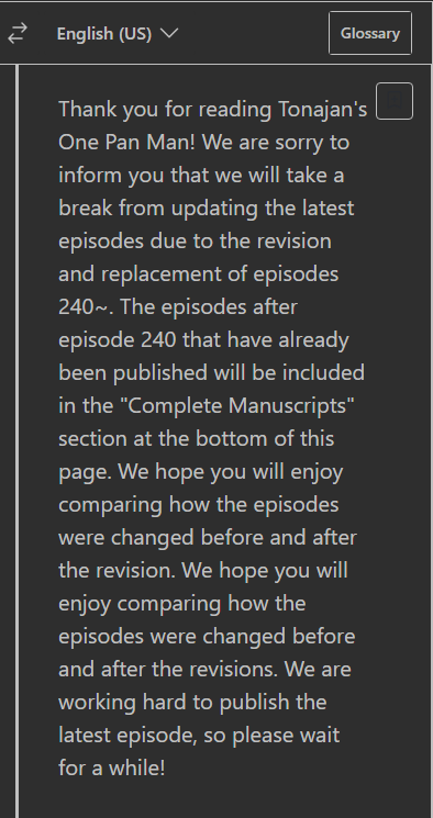 Looks like we're going to have another batch of redrawn chapters and temporary break | Scrolller