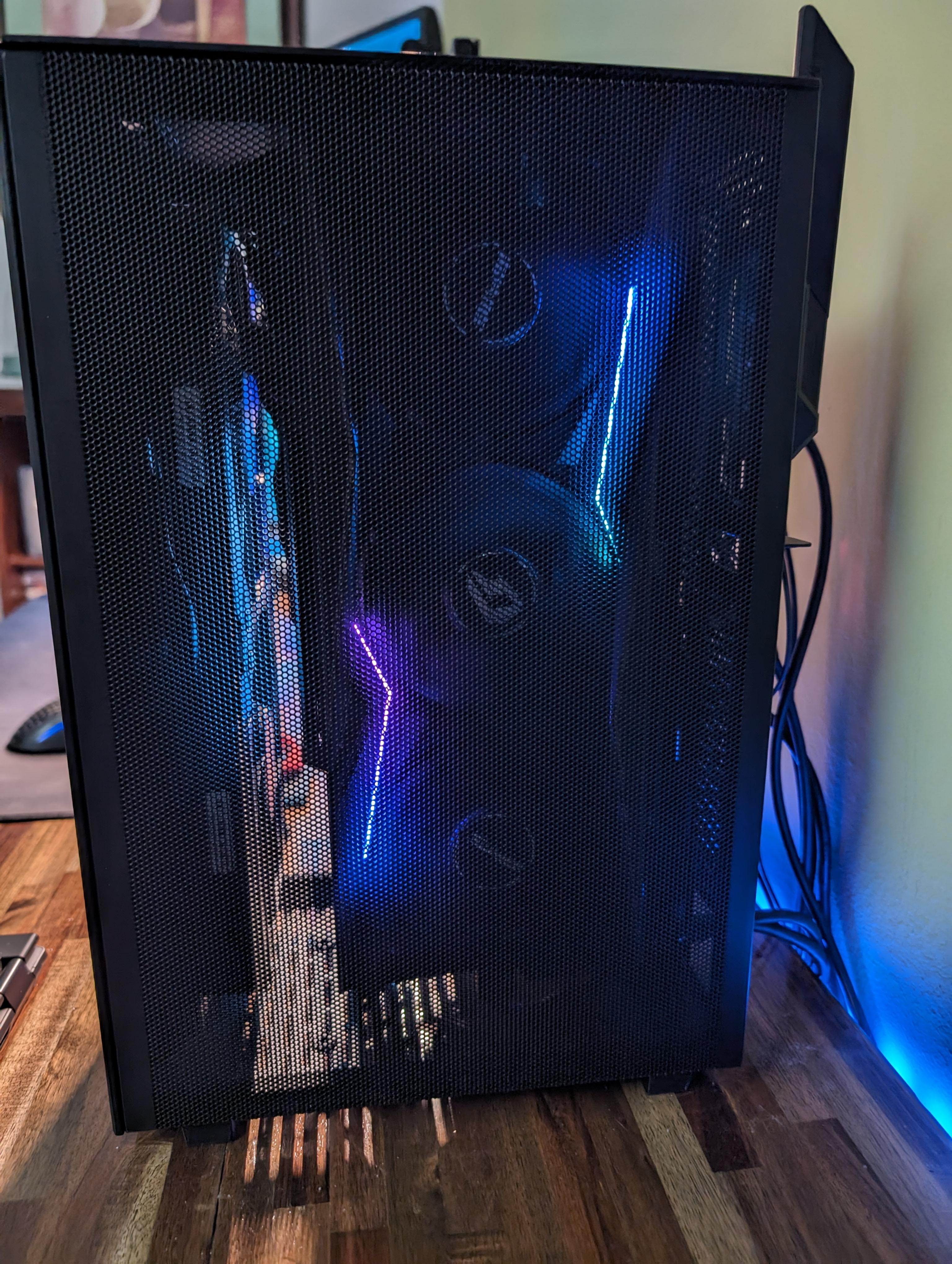 Meshlicious all angles cleanest cable runs | Scrolller