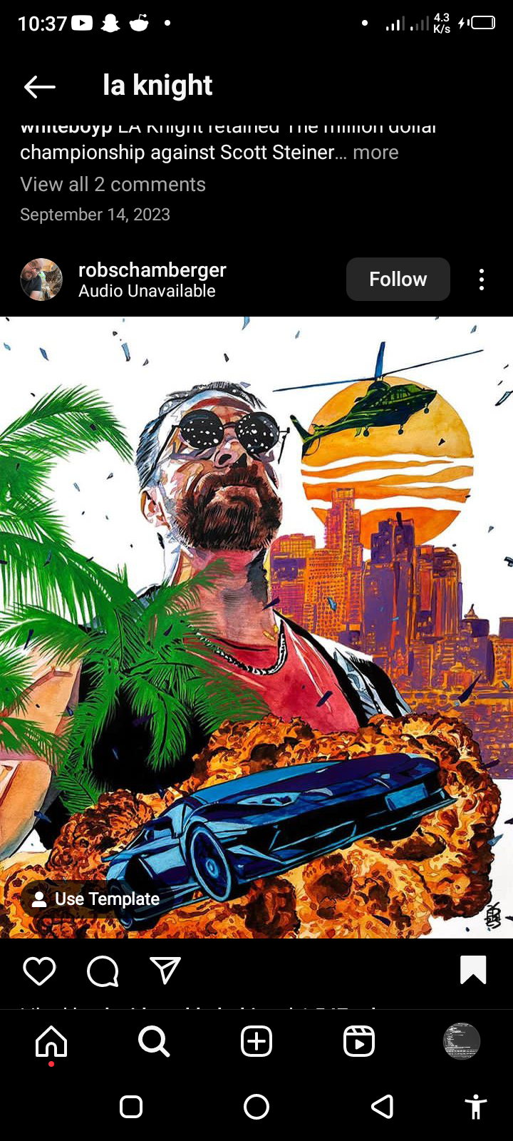 LA Knight as MCU Wolverine | Scrolller