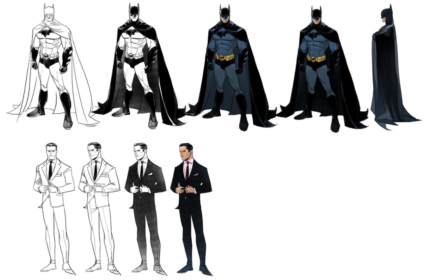 Long Halloween film character designs | Scrolller