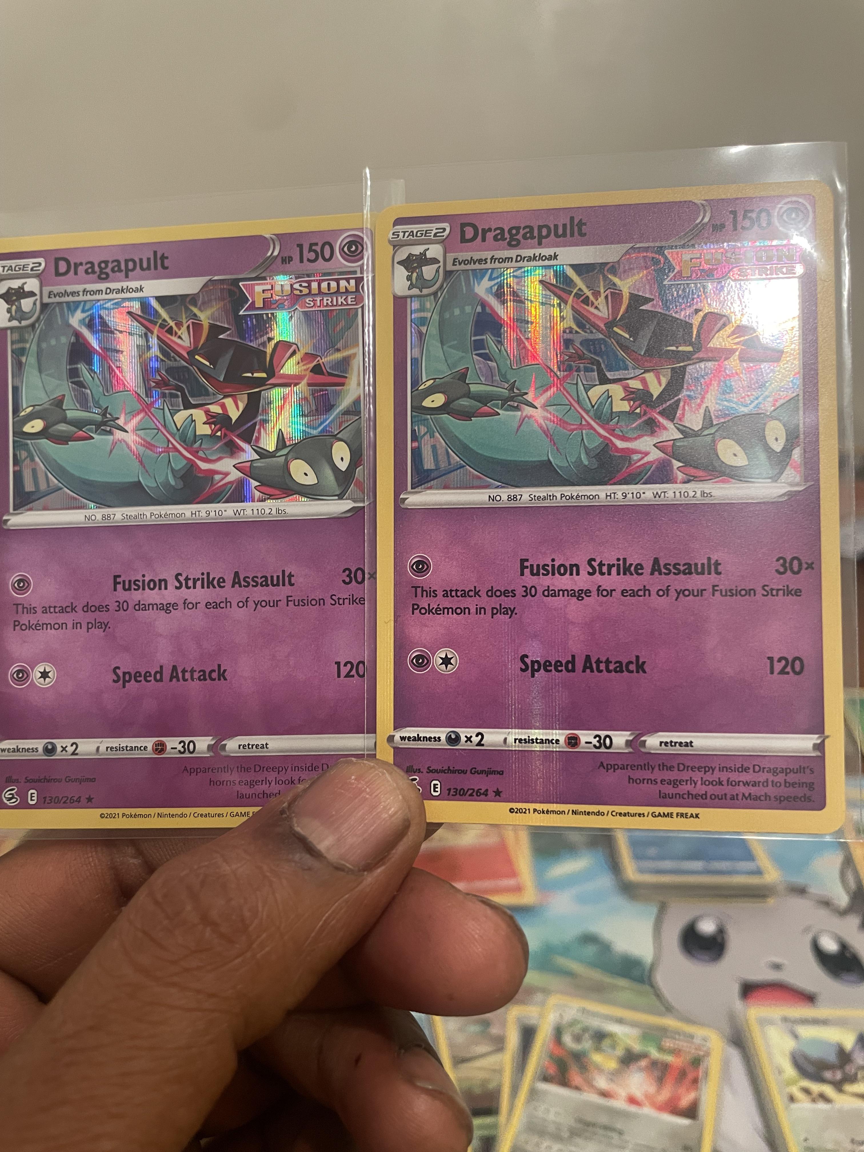 Dragapult holo Lines? | Scrolller