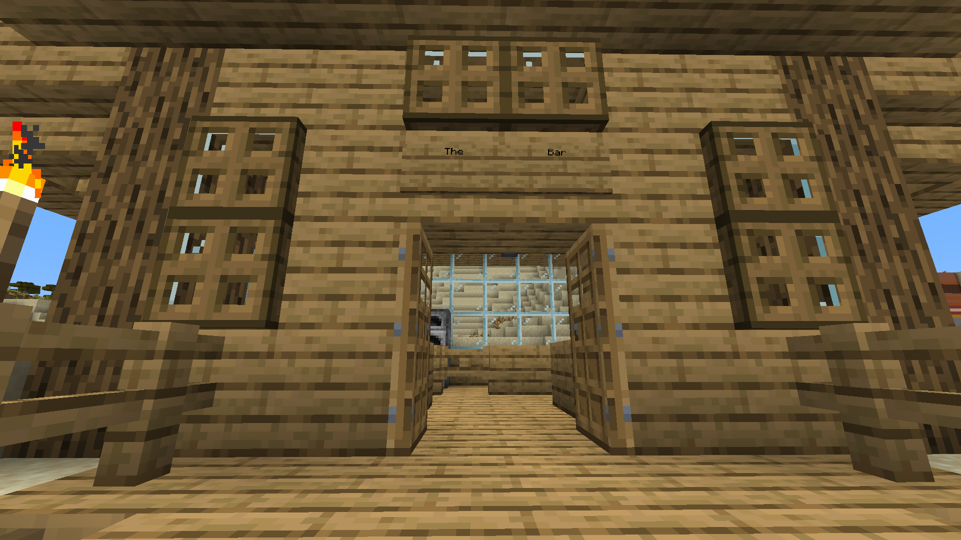 I made a bar in Minecraft! | Scrolller