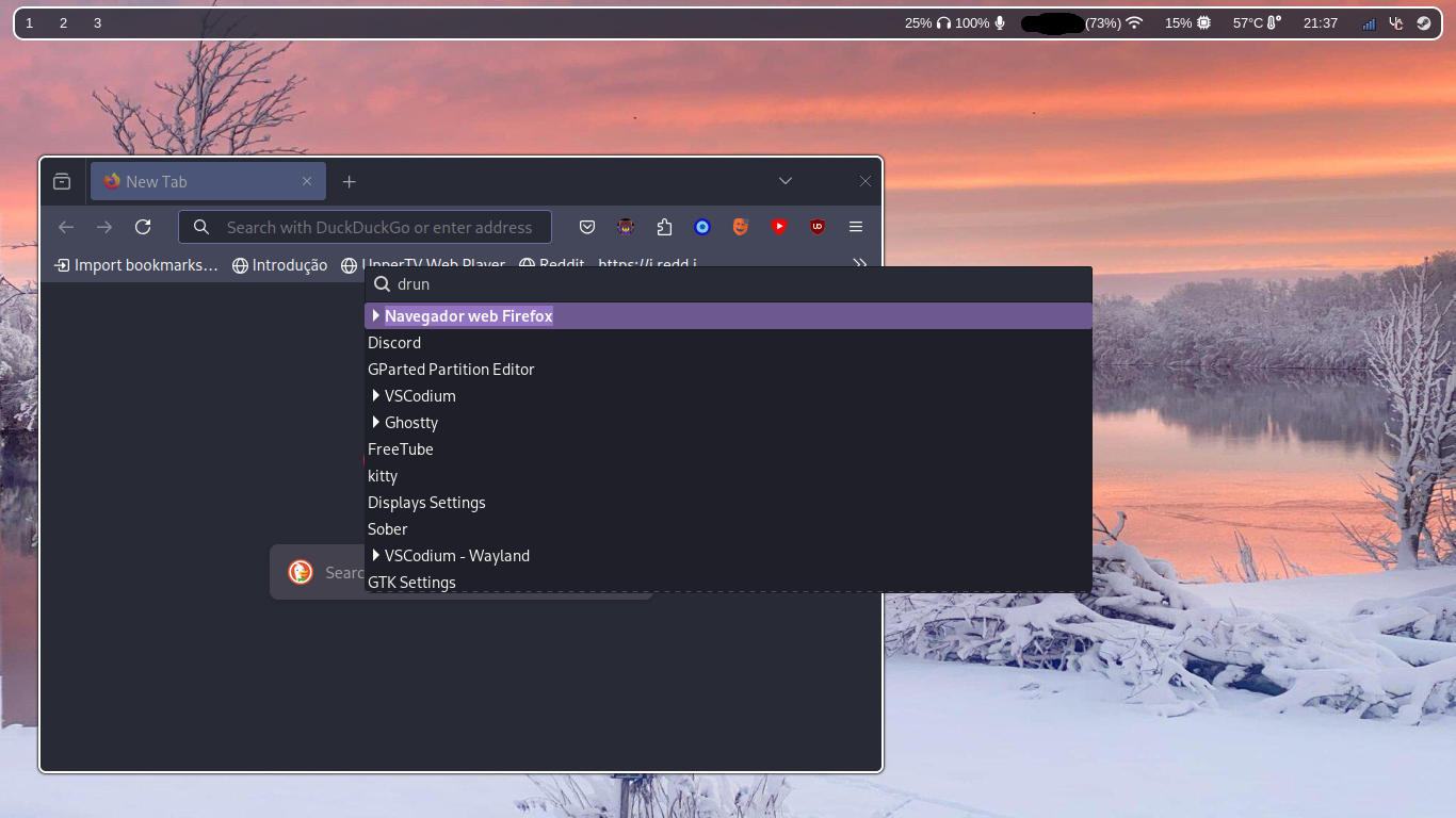 [Hyprland] my first rice! | Scrolller