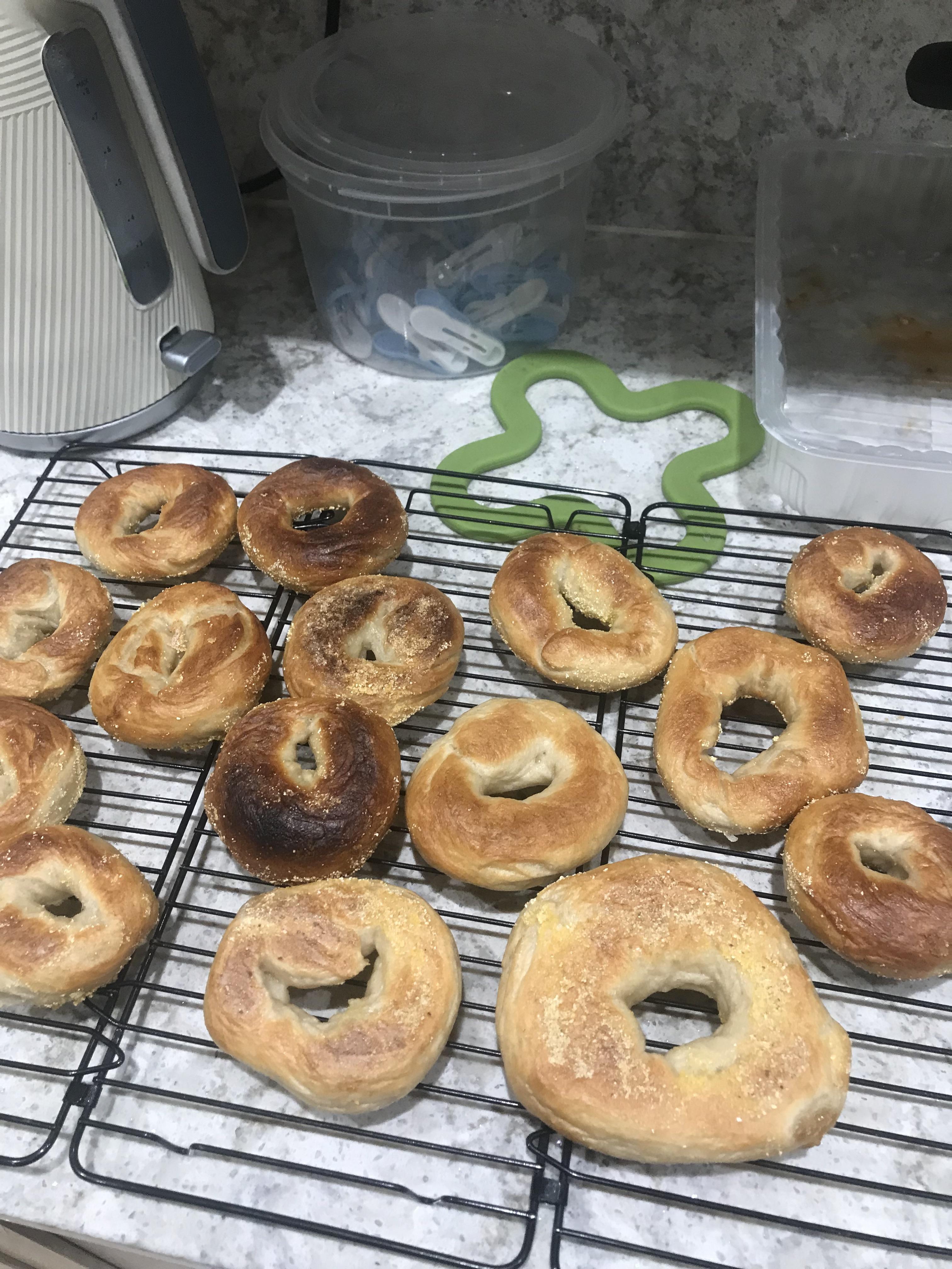 First time making bagels | Scrolller