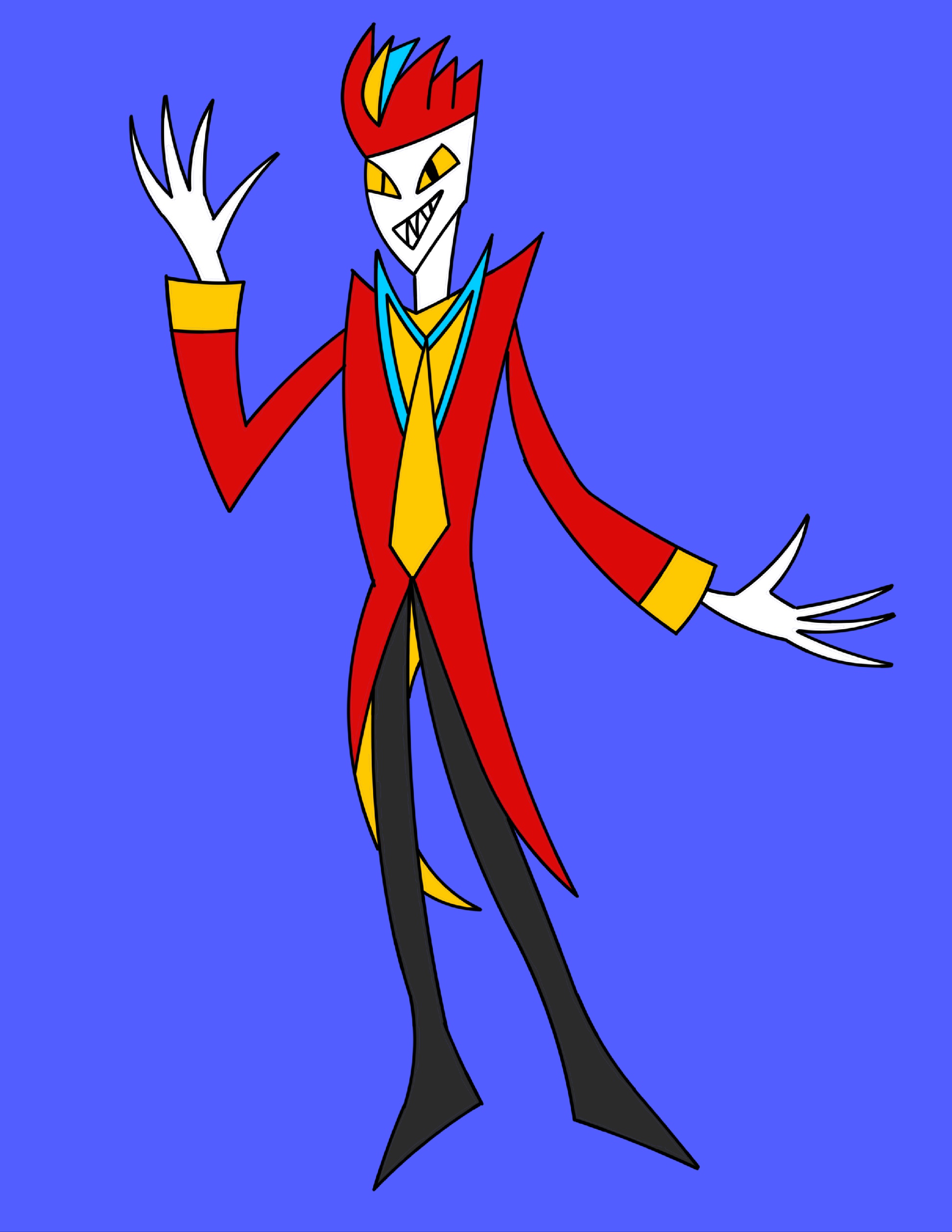 Day 2 of putting Hazbin characters in my OC's colors | Scrolller