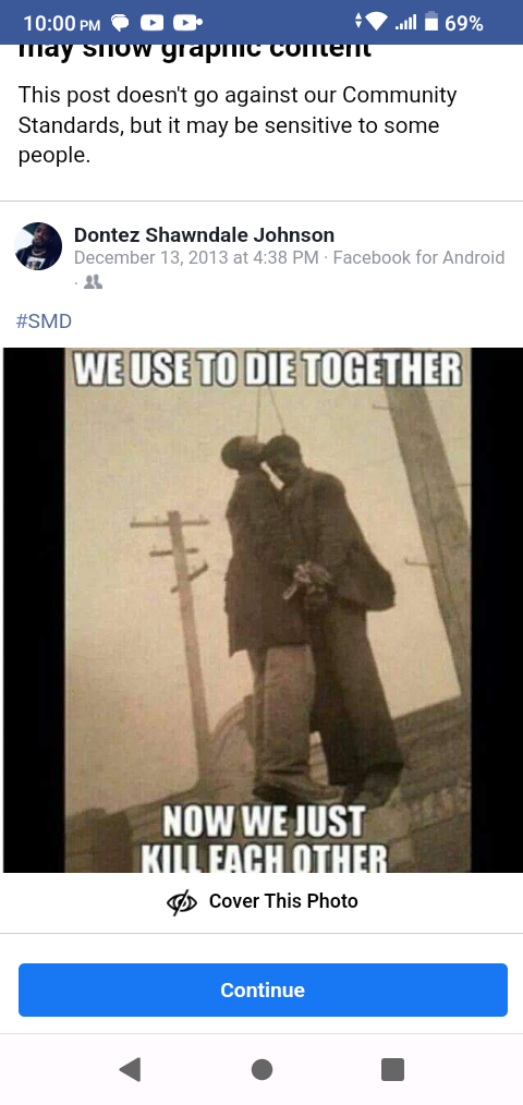 How do I get past this it just keep spinning like it's loading after I hut continue. | Scrolller