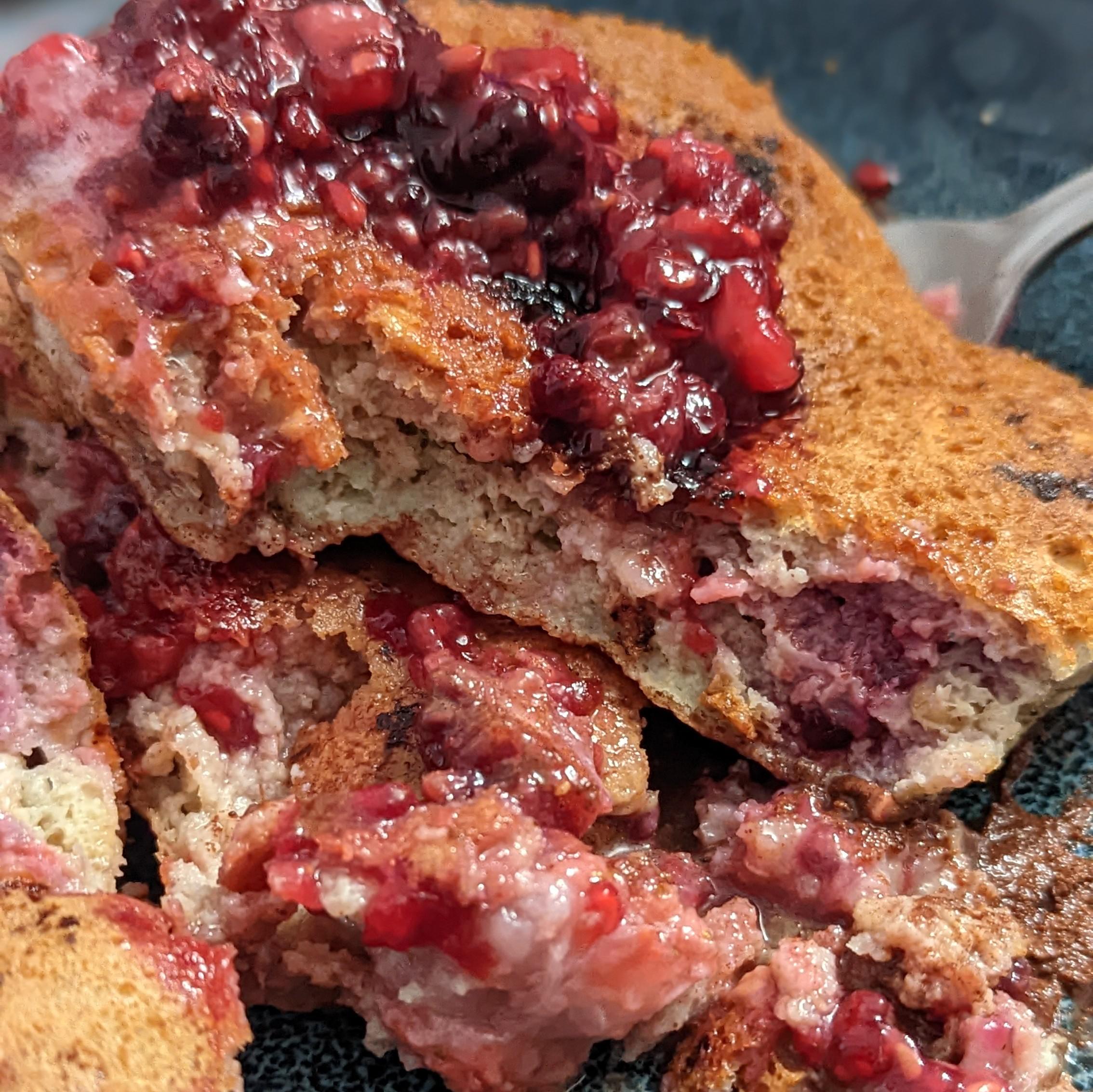 [Homemade] Raspberry Pancakes | Scrolller