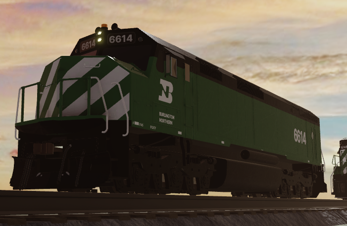 [Ro-scale] Burlington Northern F45 | Scrolller