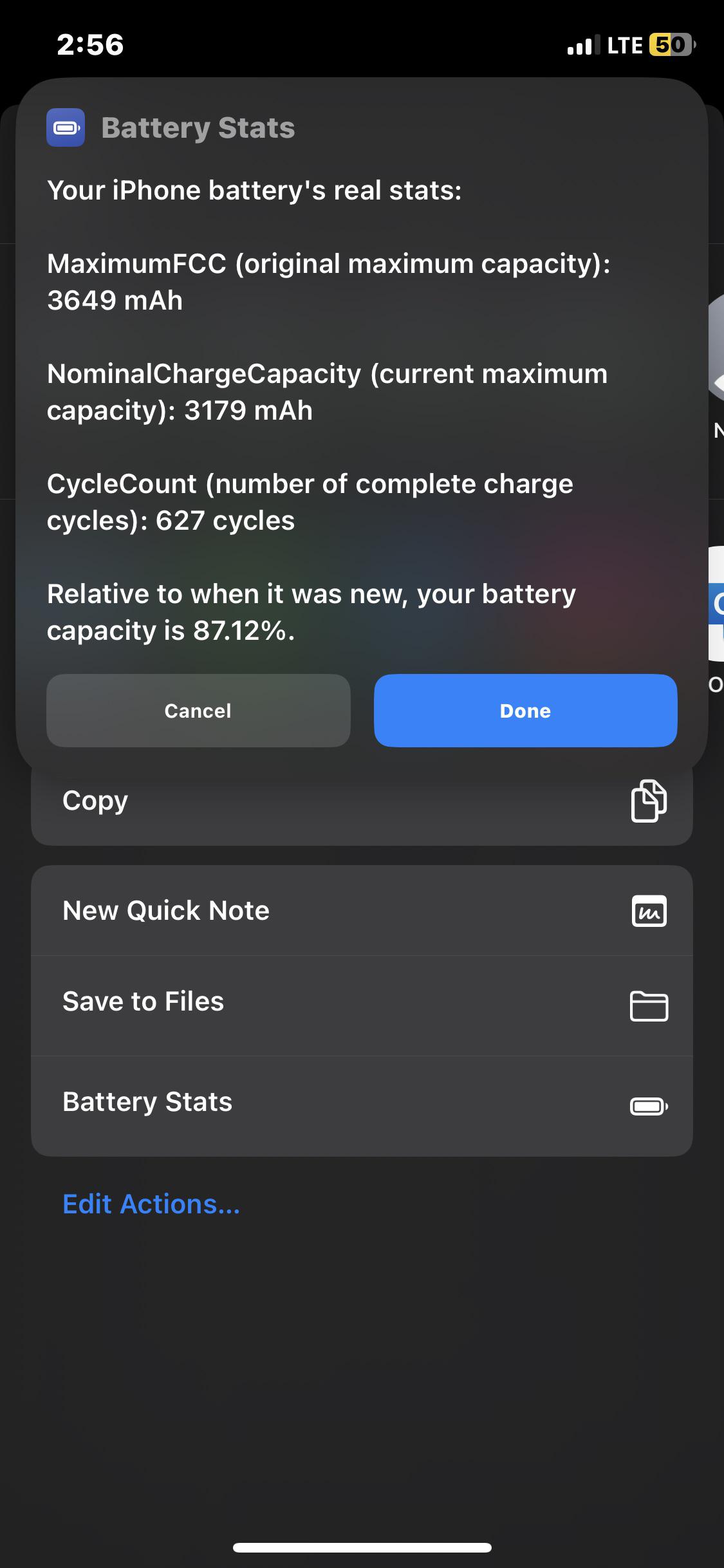 Battery health: settings says 98% while Battery Stats says 87%. Why? | Scrolller