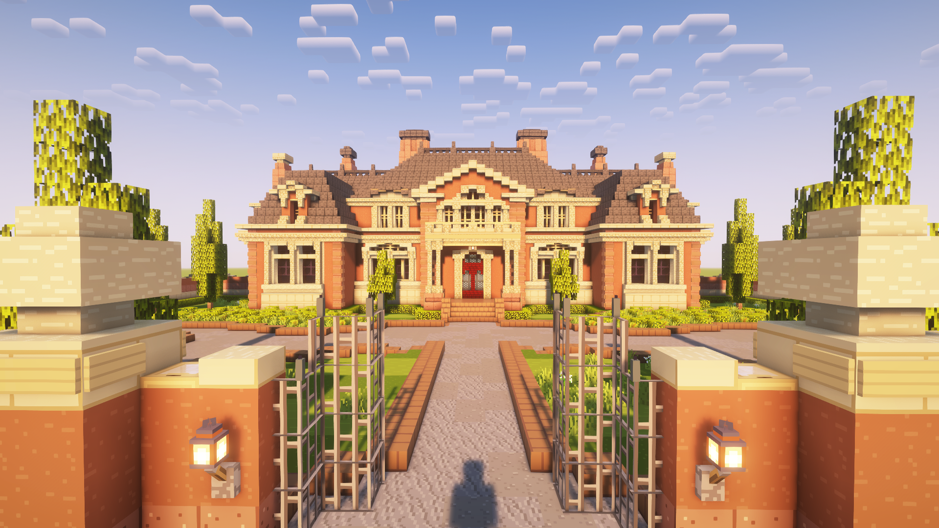 I built a neoclassical/colonial-ish mansion | Scrolller