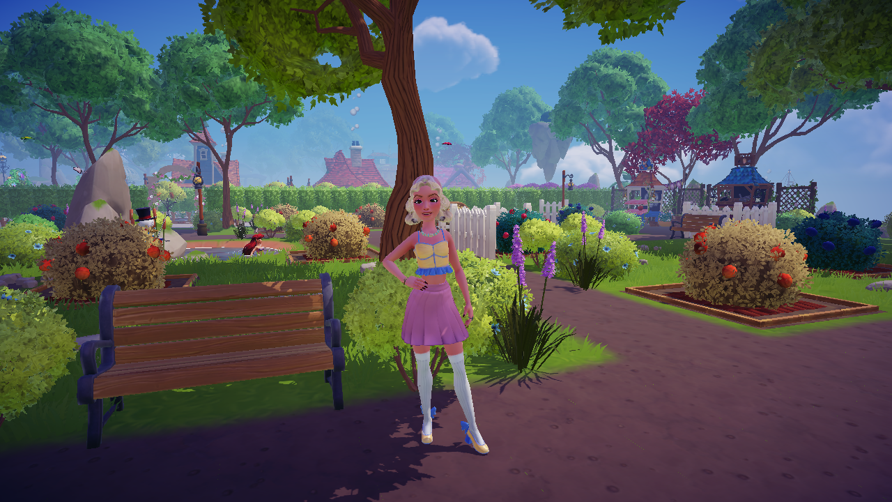 I made a park area in the Peaceful Meadow 😊🌳 | Scrolller