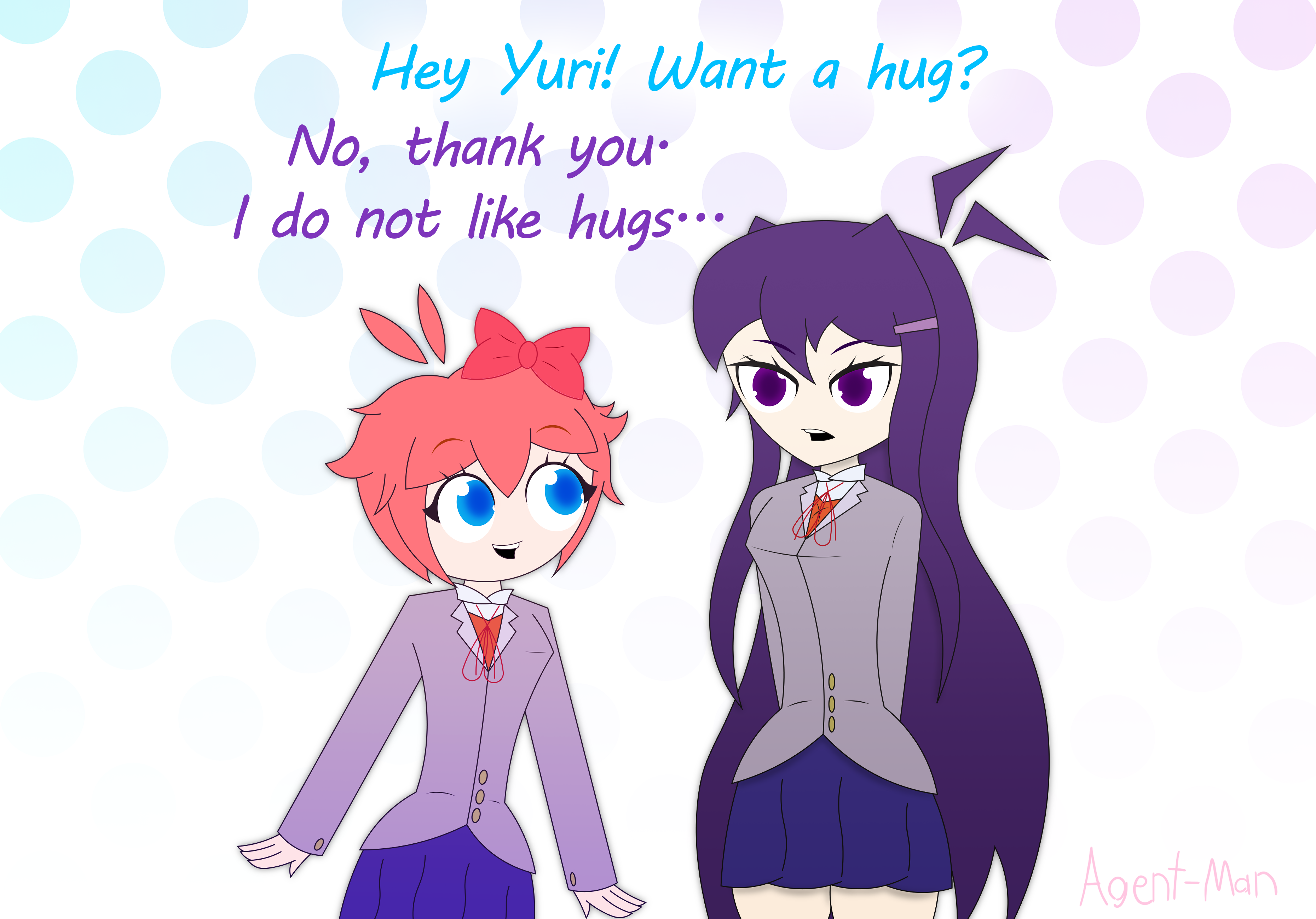No one can resist a hug from her, Yuri: | Scrolller