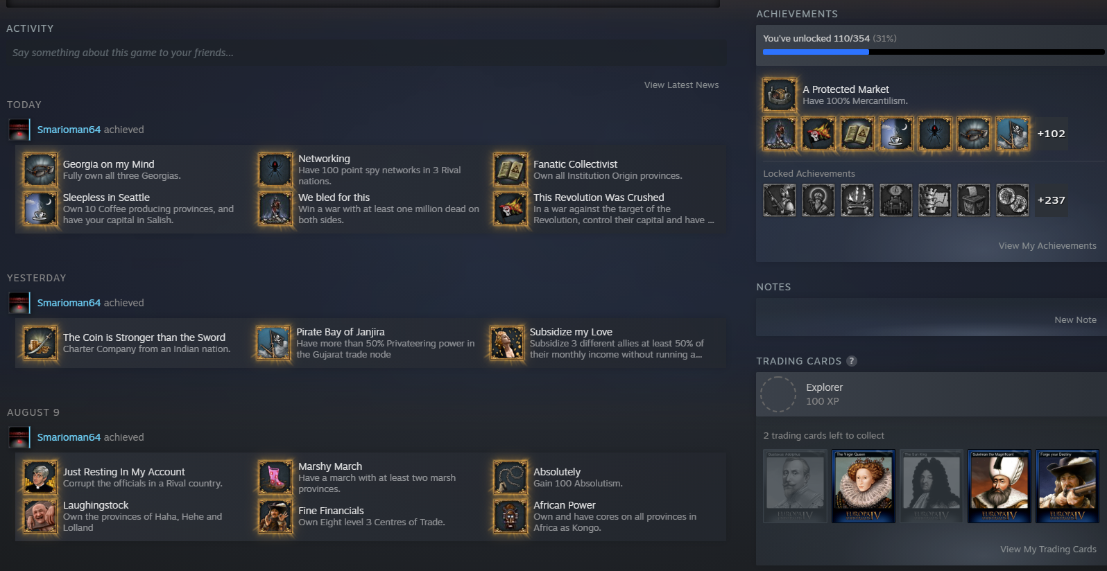 My completed Kongo game with 16 achievements | Scrolller