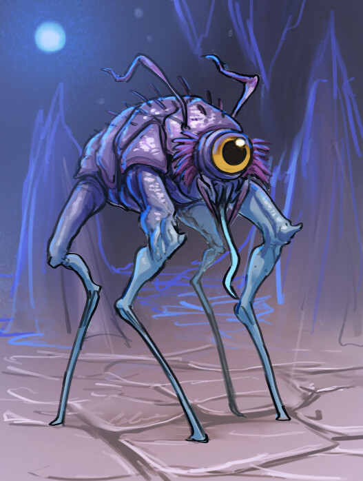 Alien creature concepts by Lin Peter | Scrolller