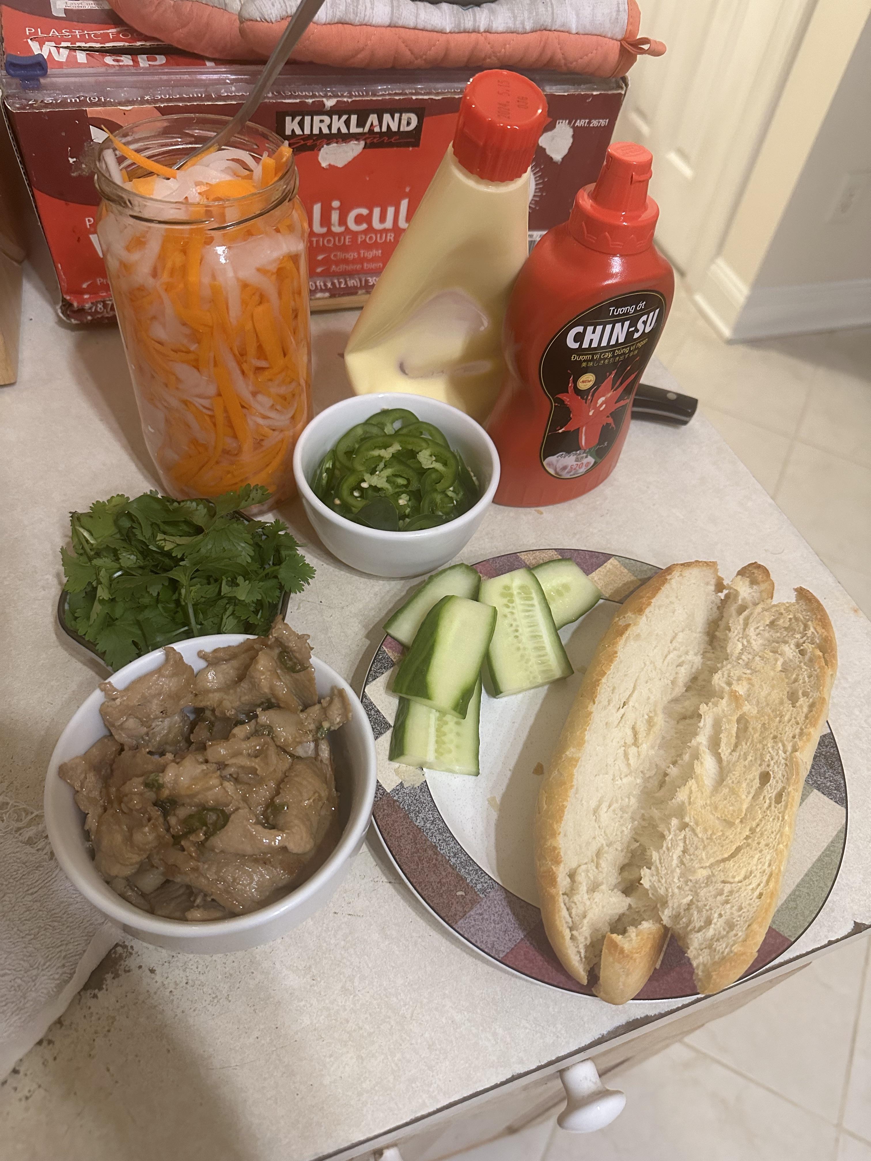 Pork Banh Mi Scrolller