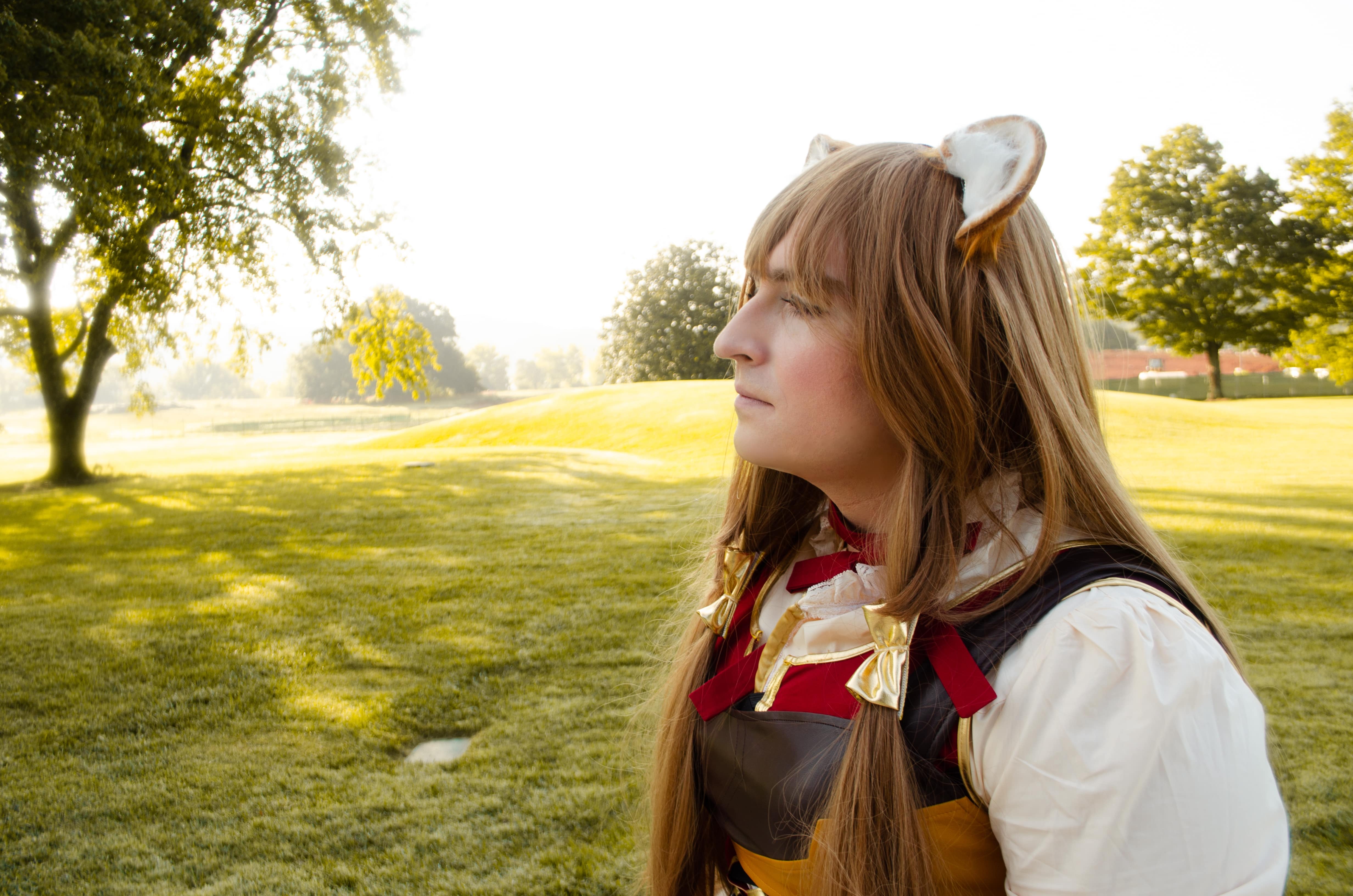 Face Reveal! My Raphtalia cosplay photo shoot. Please be kind. | Scrolller