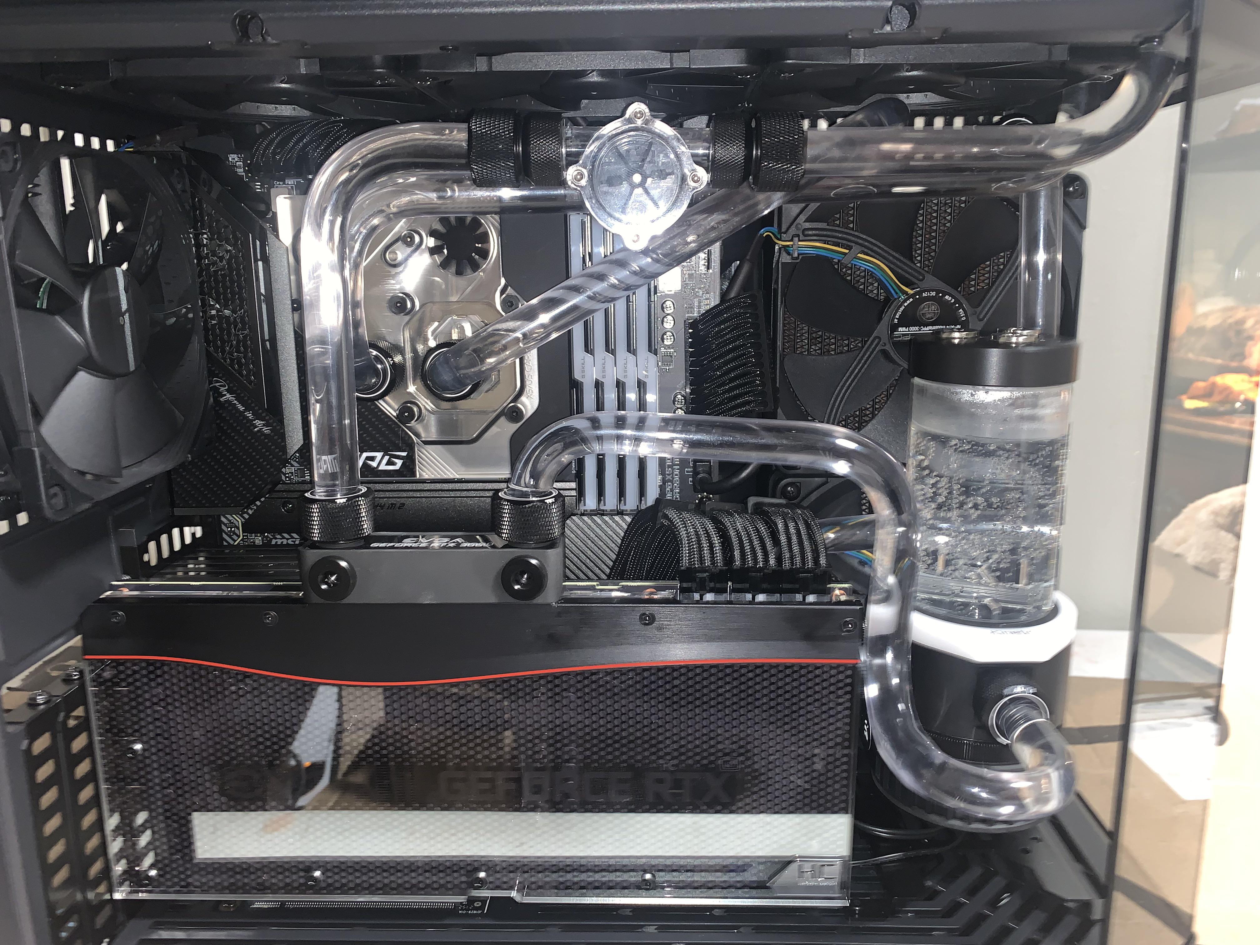 First water cooled build (sorry for the blurry pics!) | Scrolller