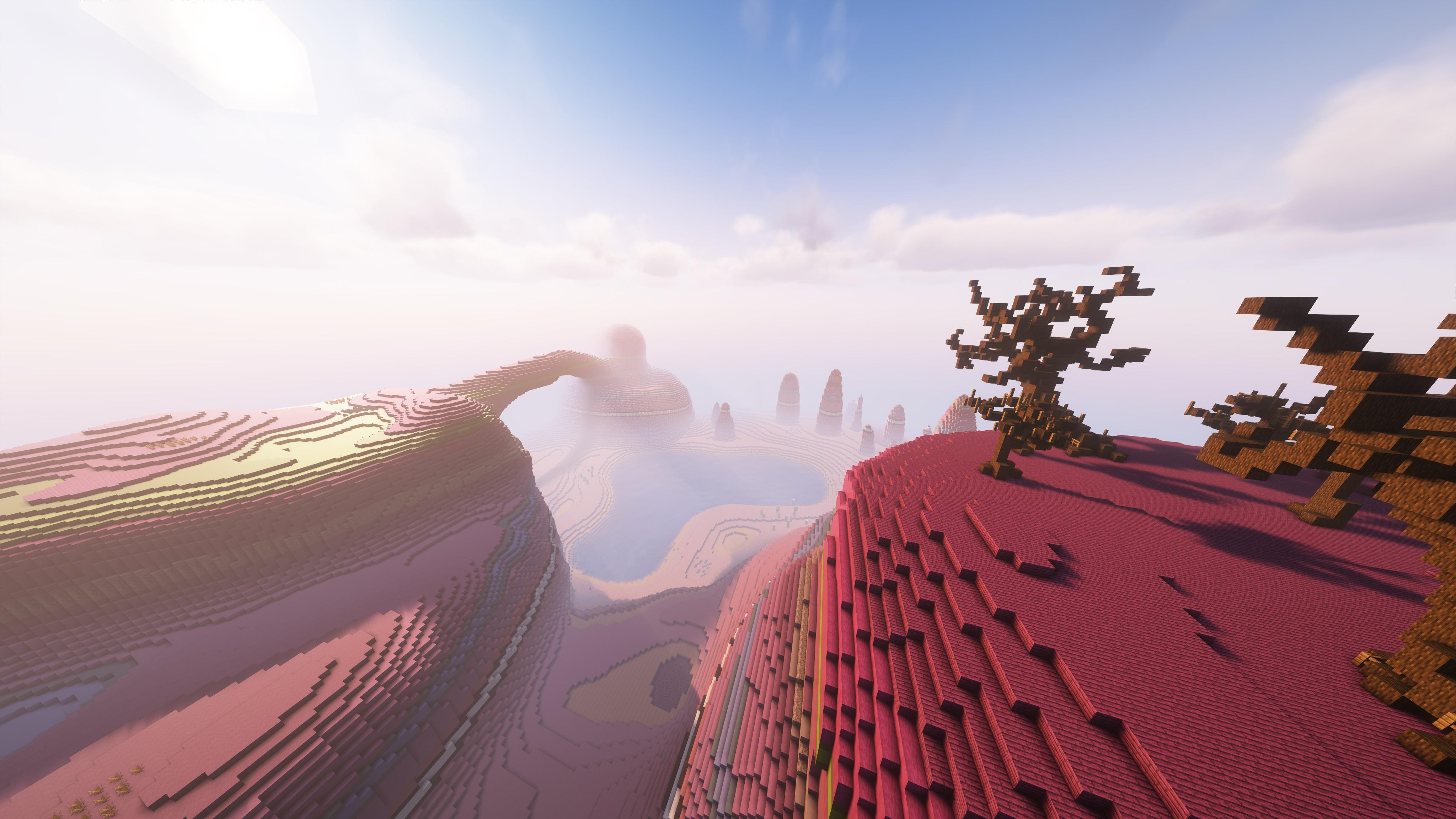 My custom Badlands Biome | Scrolller