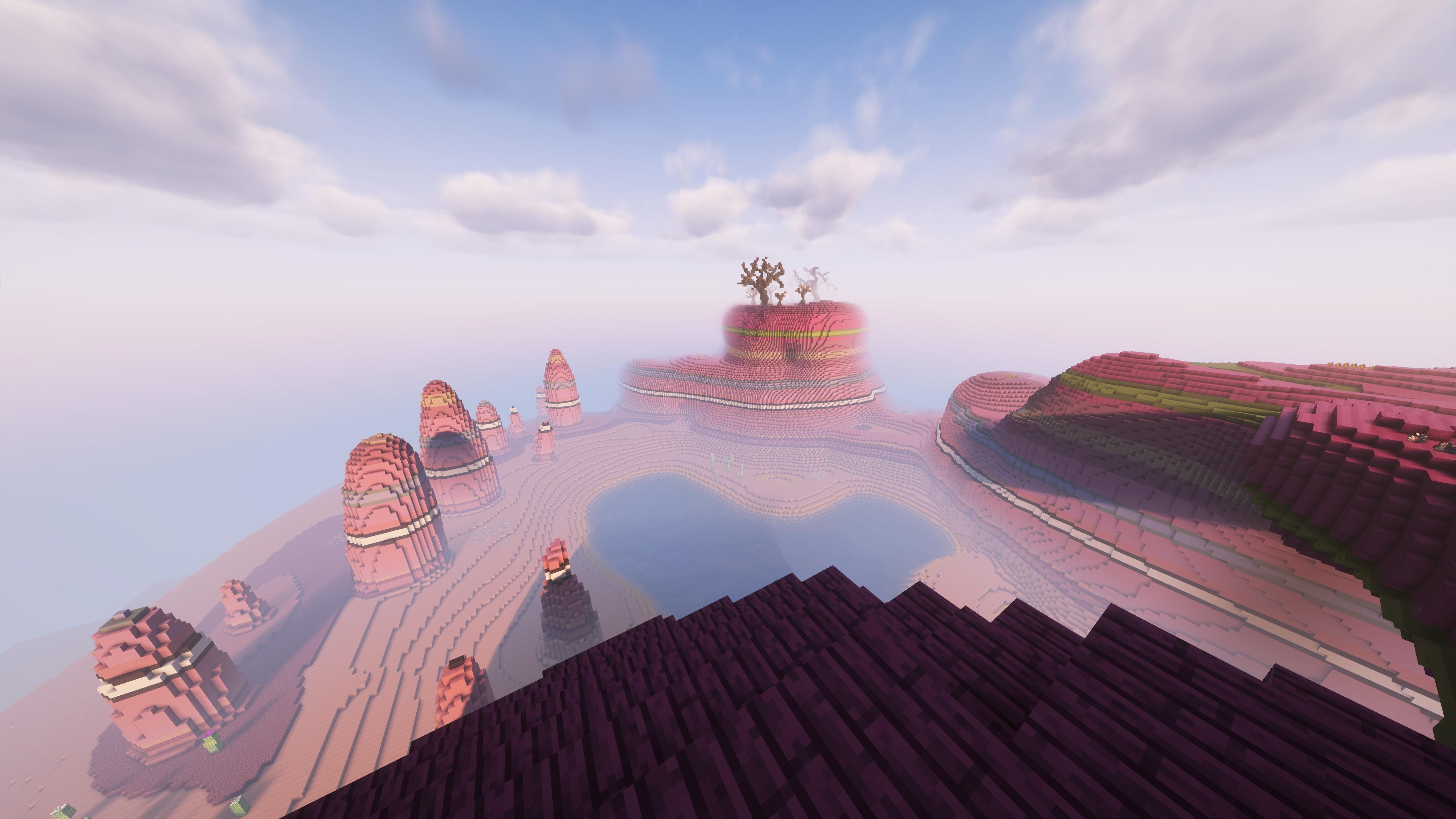 My custom Badlands Biome | Scrolller