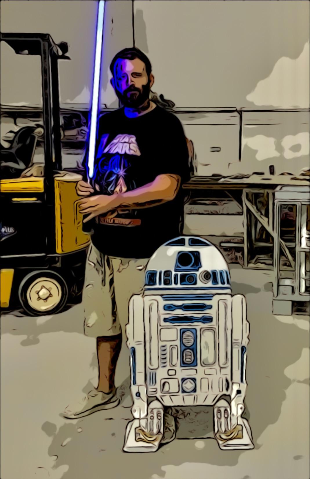 My R2-D2 painting! | Scrolller