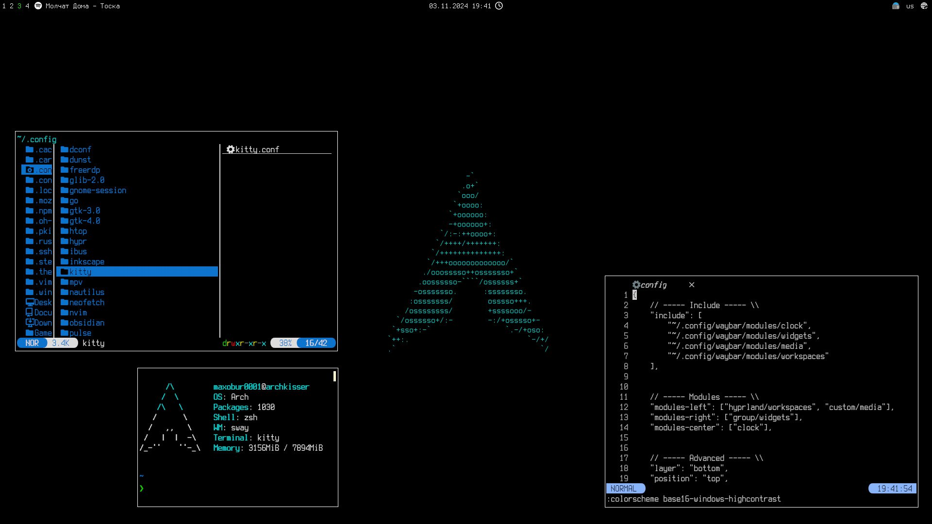 [Hyprland] My old Terminal-like rice (REUPLOAD) | Scrolller