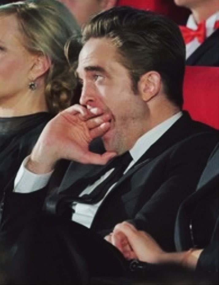 Just Bruce Wayne falling asleep at a meeting ... I mean his own film festival tribute 😂 | Scrolller