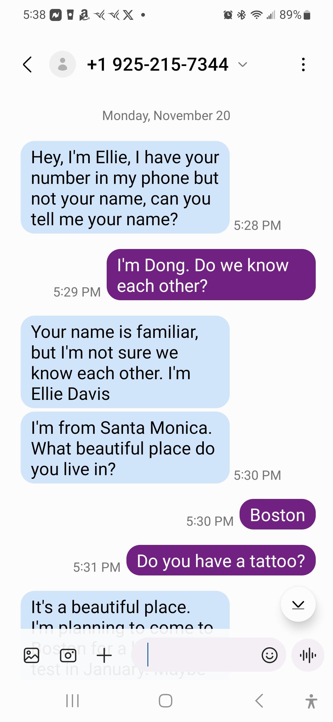 Another text scam | Scrolller