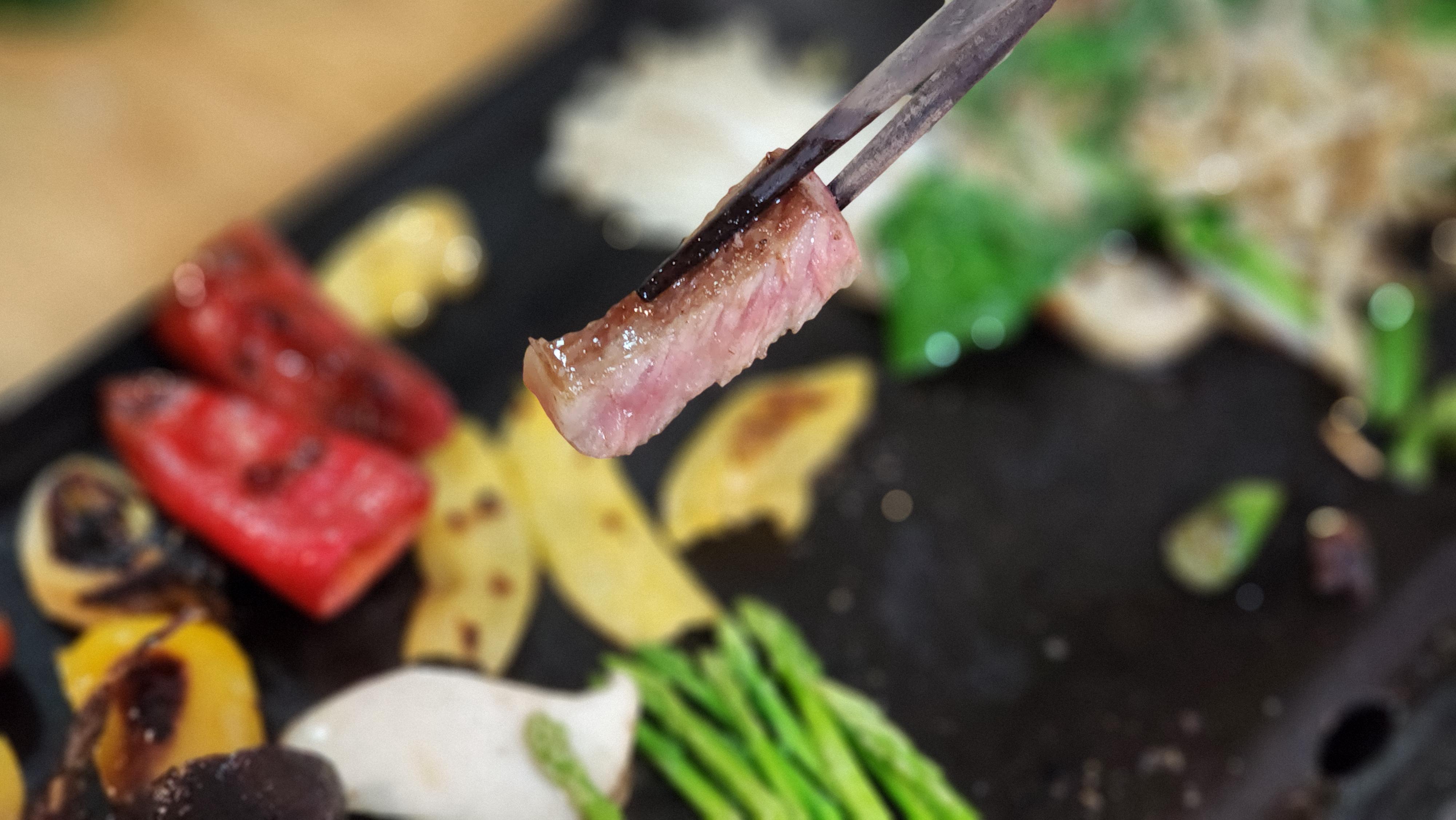 Discover more like Food: [Homemade] Yakaniku table-top grilling with Tottori Wagyu Striploin and ...