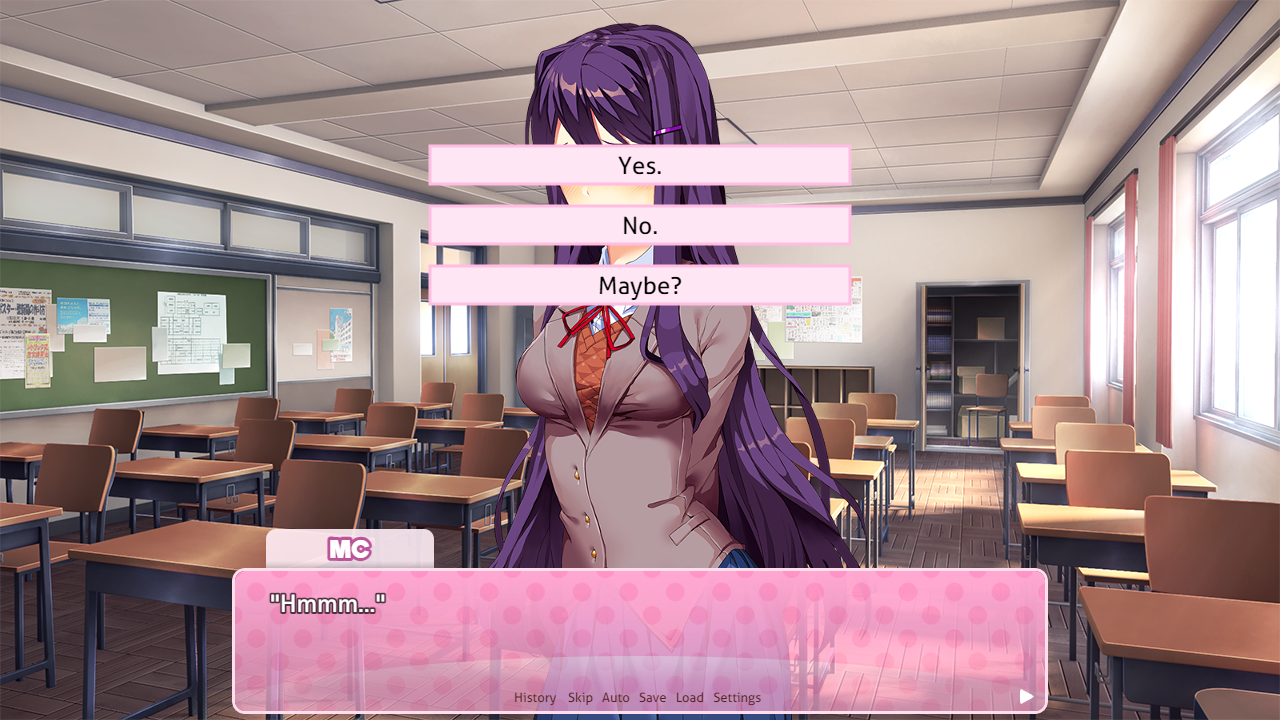What if there was another choice for Yuri's confession? | Scrolller