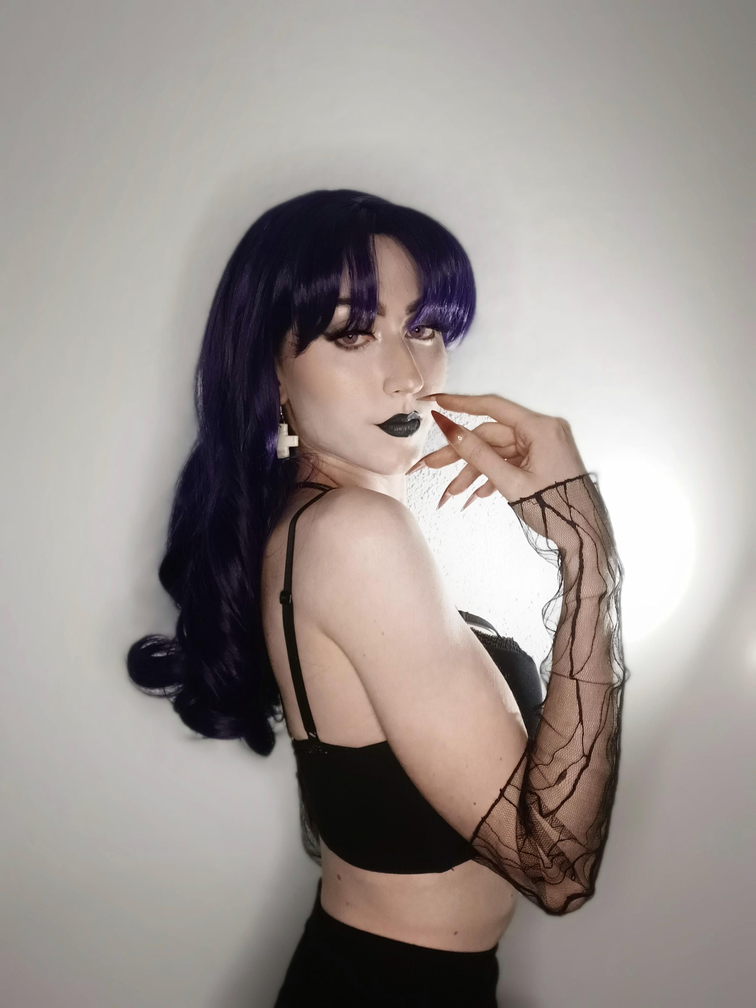 My Goth Rei, Misato and Ritsuko cosplay (GothRei) | Scrolller