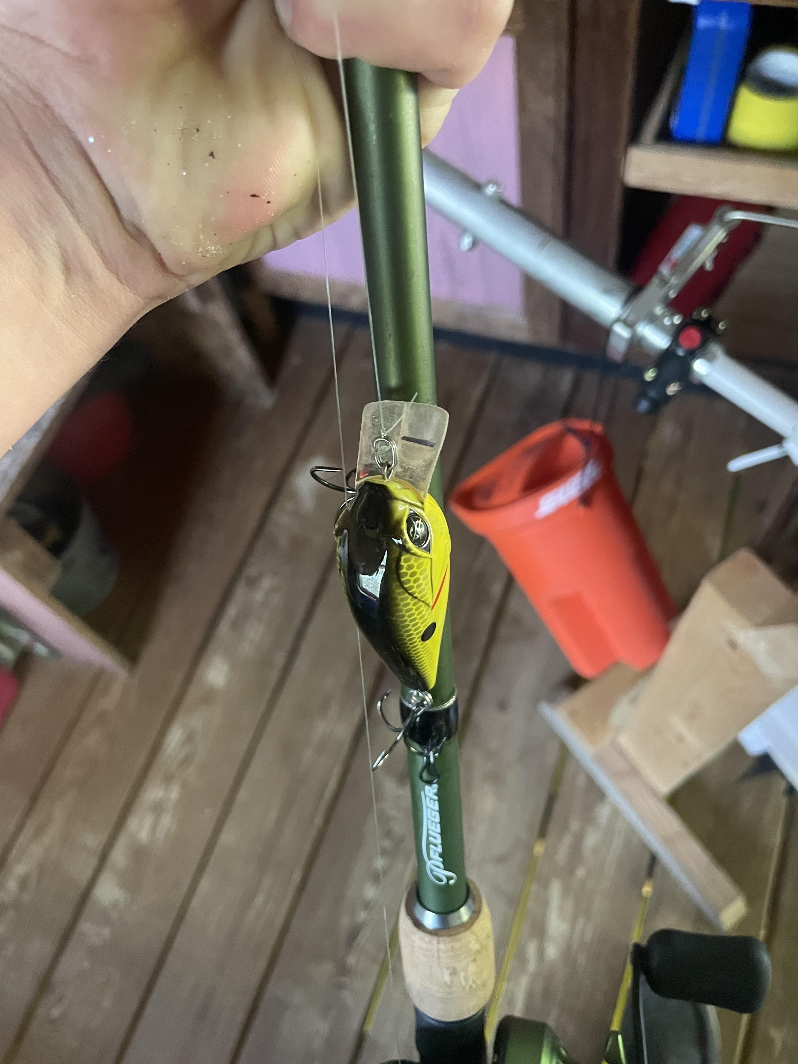 I fixed my broke square bill with an old command strip. How does it look | Scrolller