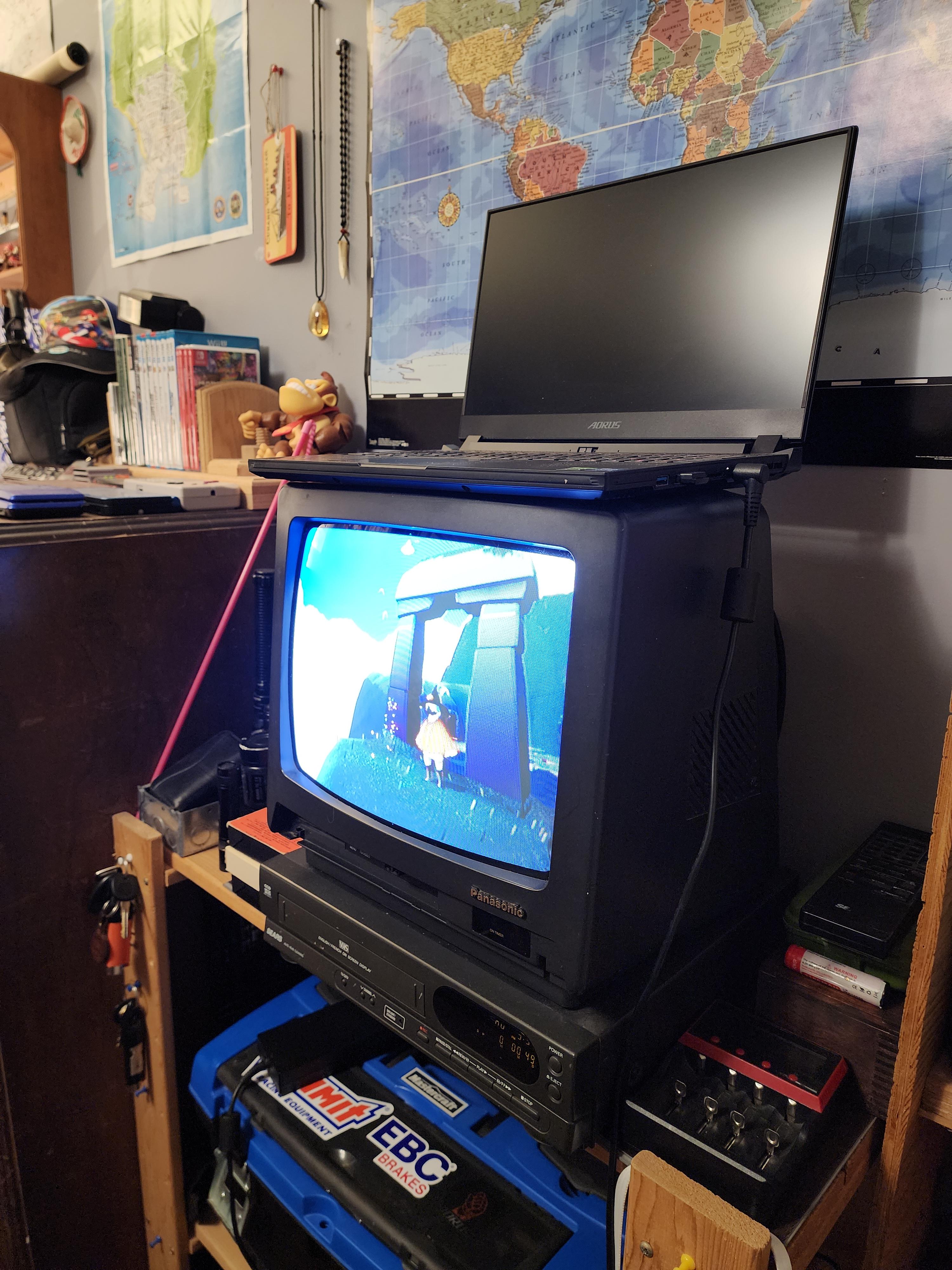 My first CRT in many years | Scrolller