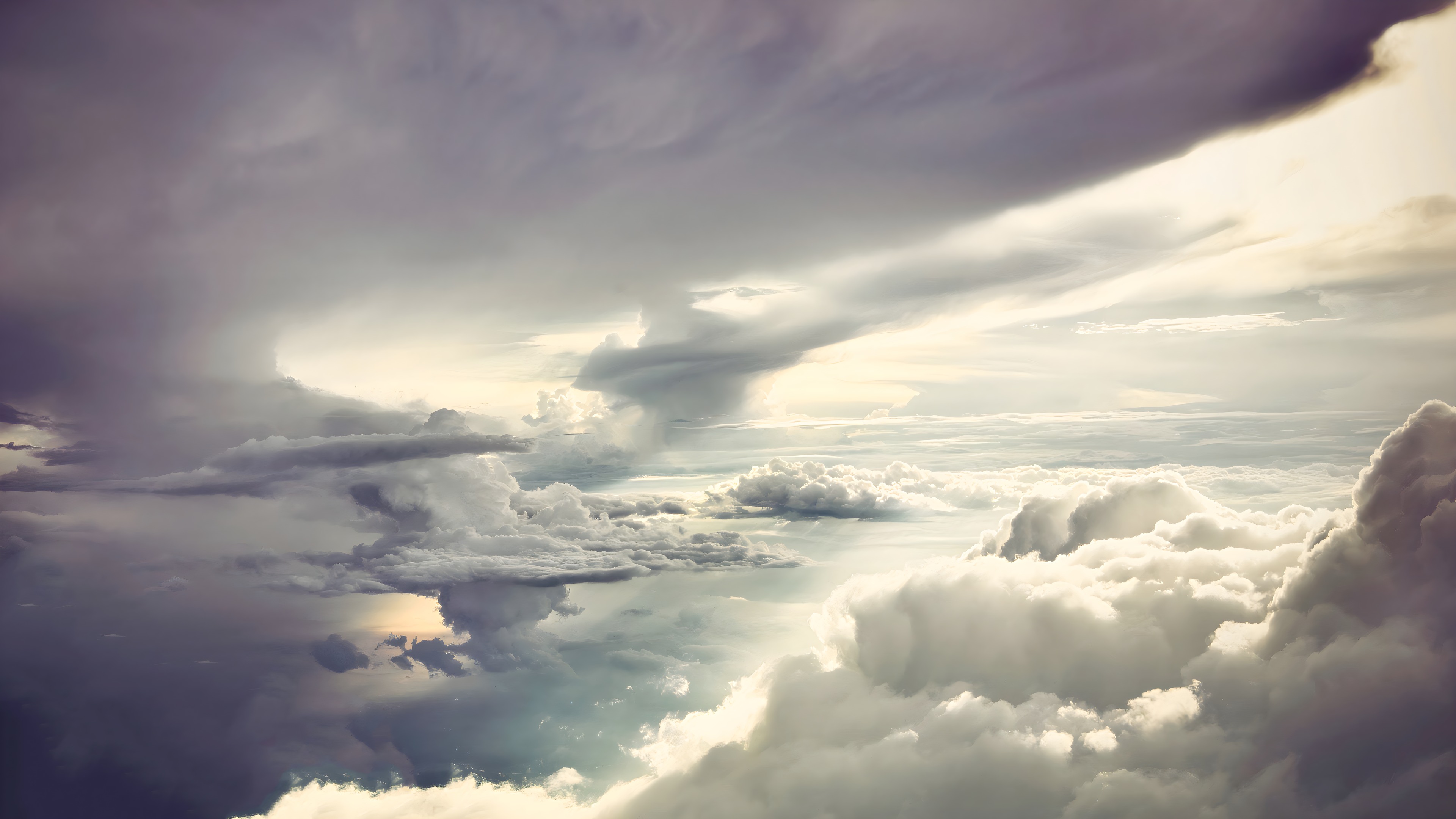 Perfect clouds wallpaper [3840x2160] | Scrolller