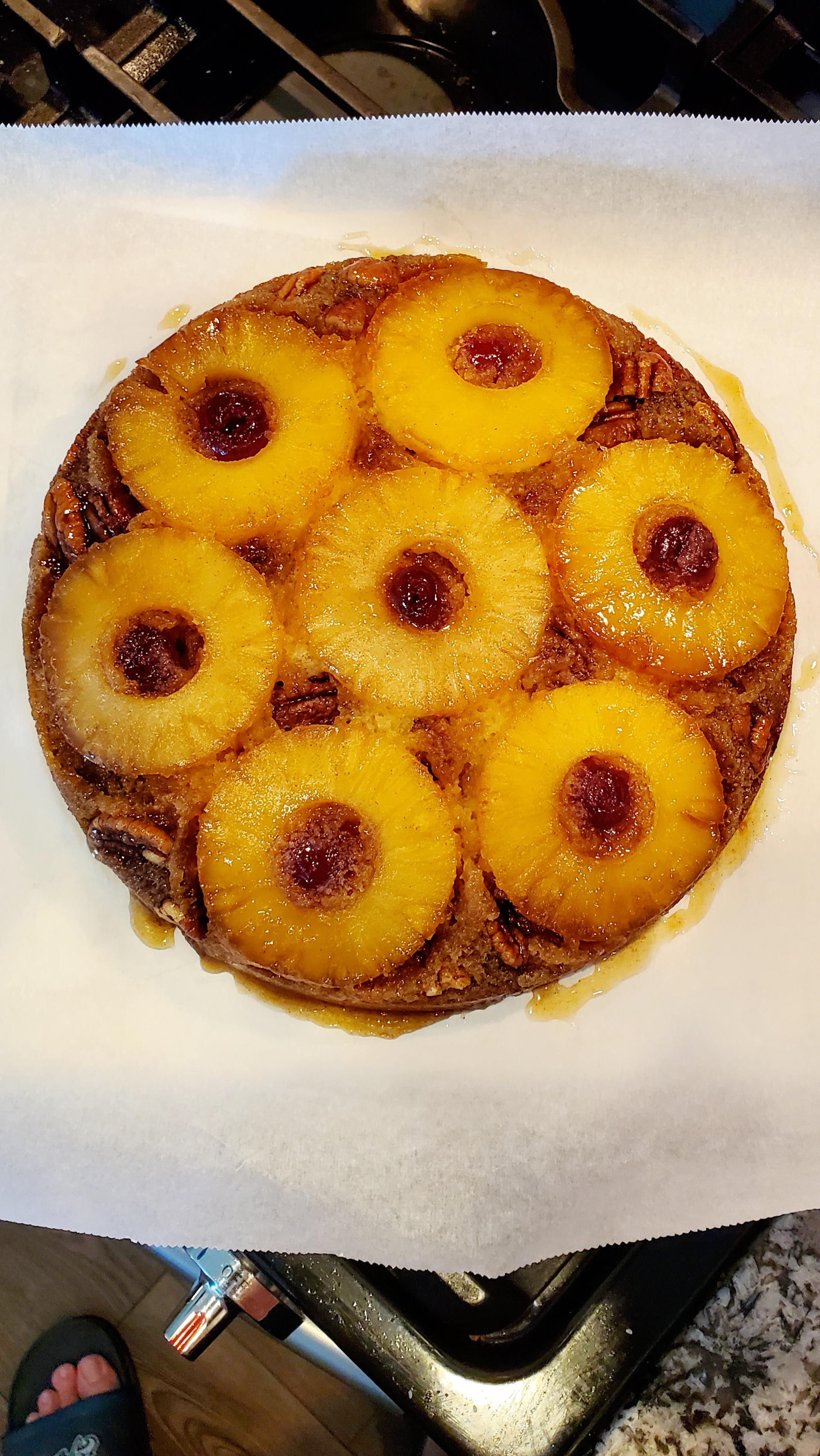 Pineapple Upside-down Cake in 8in Skillet | Scrolller