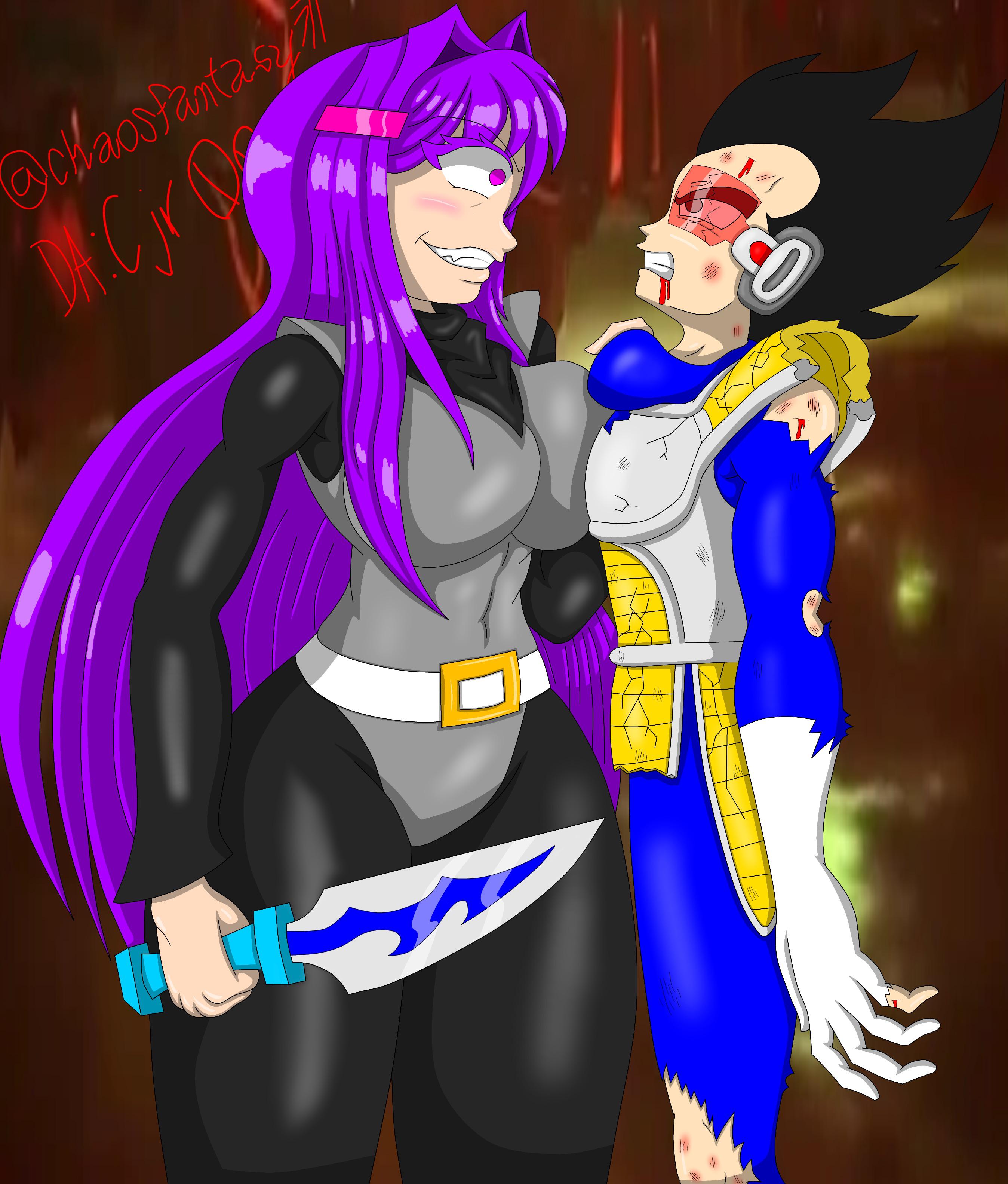 Crossover: Yuri puts Vegeta to shame | Scrolller