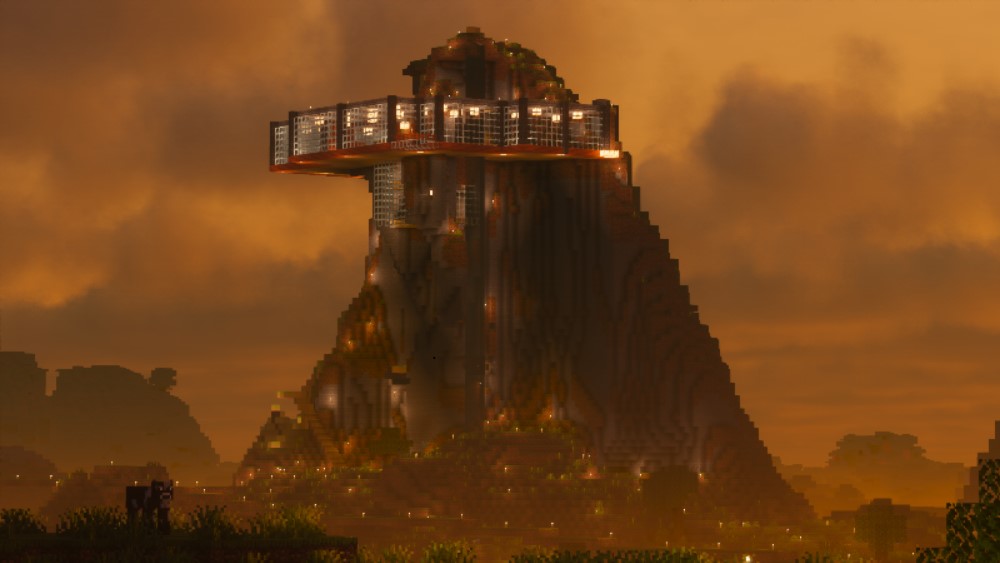 Working on my mountain base :) | Scrolller