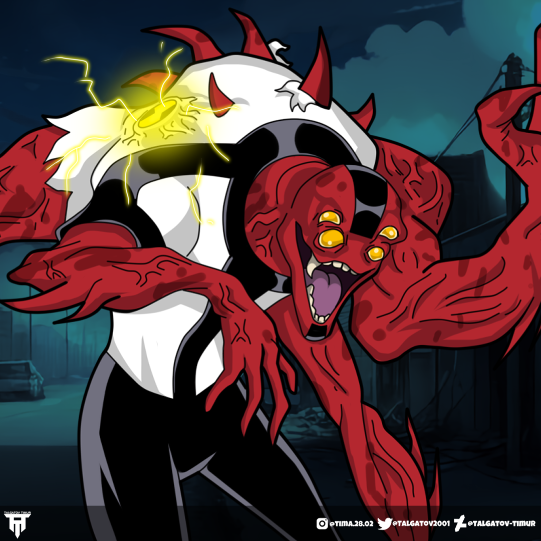 Ben 10 carnitrix Four Arms | Scrolller