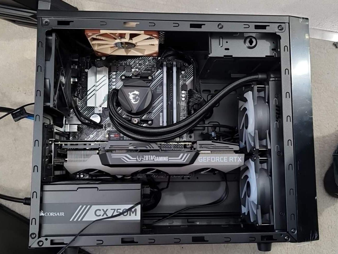 How much space Is needed between the GPU and power supply? | Scrolller